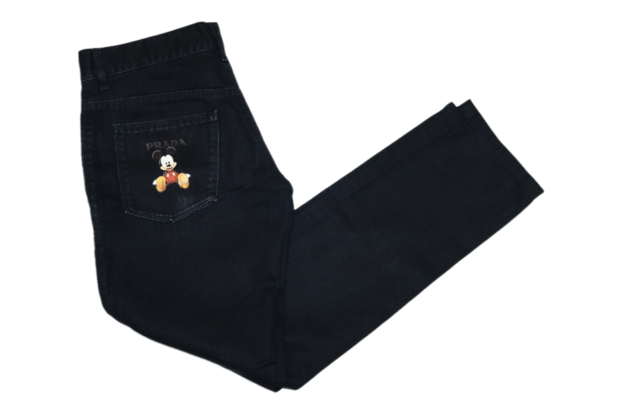 Custom × Mickey Mouse × Prada Prada Milano x Mickey Mouse Fabric Custom ...