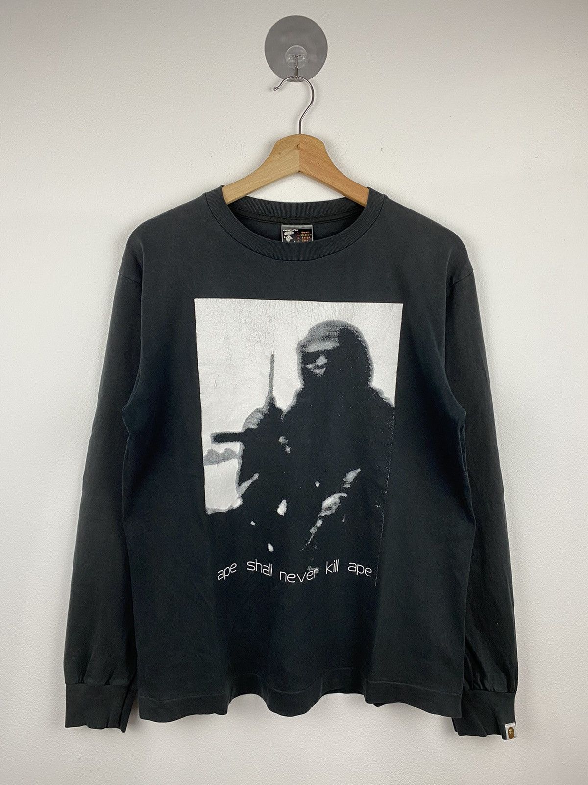 Bape Bape x Futura Long Sleeve Tee | Grailed