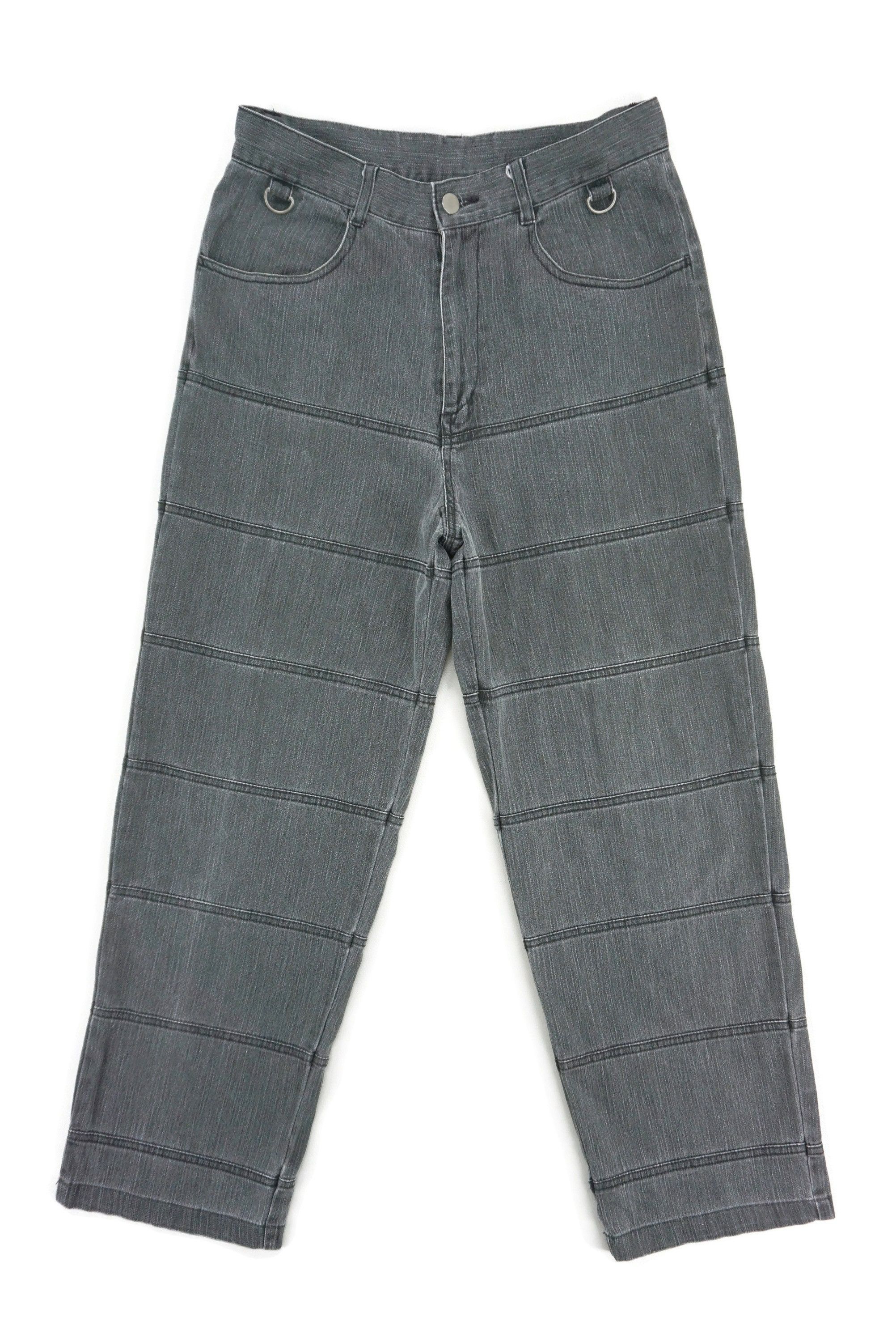 Japanese Brand × Rockers × Streetwear The Breakers Japanese Loose Jeans Pants Patchwork Leg ...