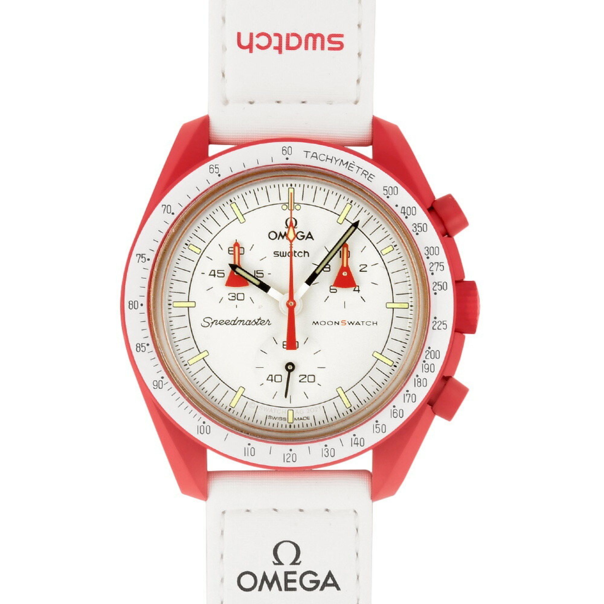 Omega Omega Swatch SWATCH Collaboration BIOCERAMIC MOONSWATCH MISSION ...
