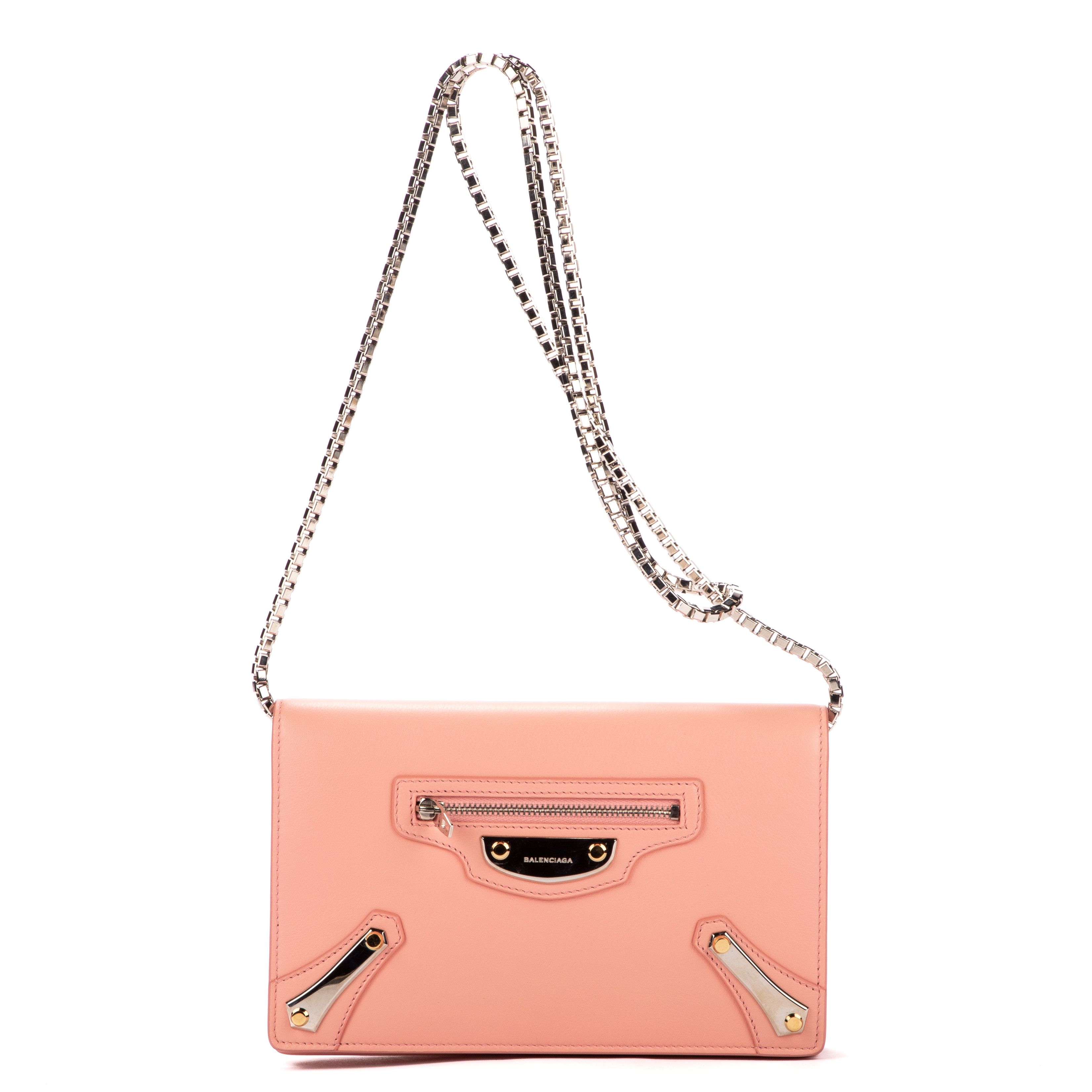 Balenciaga WOC in Pink Ballerina Calfskin leather | Grailed
