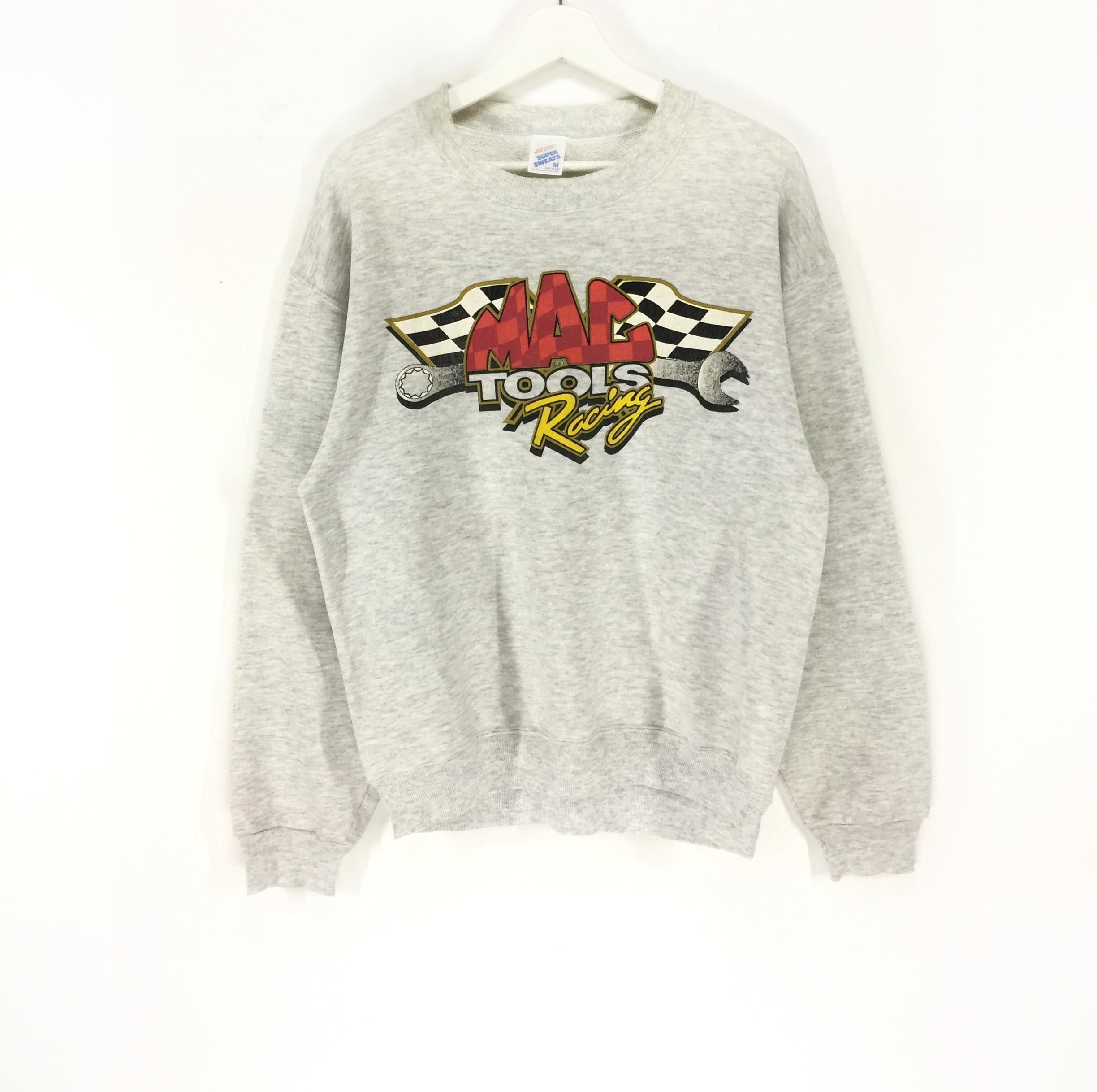 Vintage Mac tools racing big logo vintage sweatshirt | Grailed