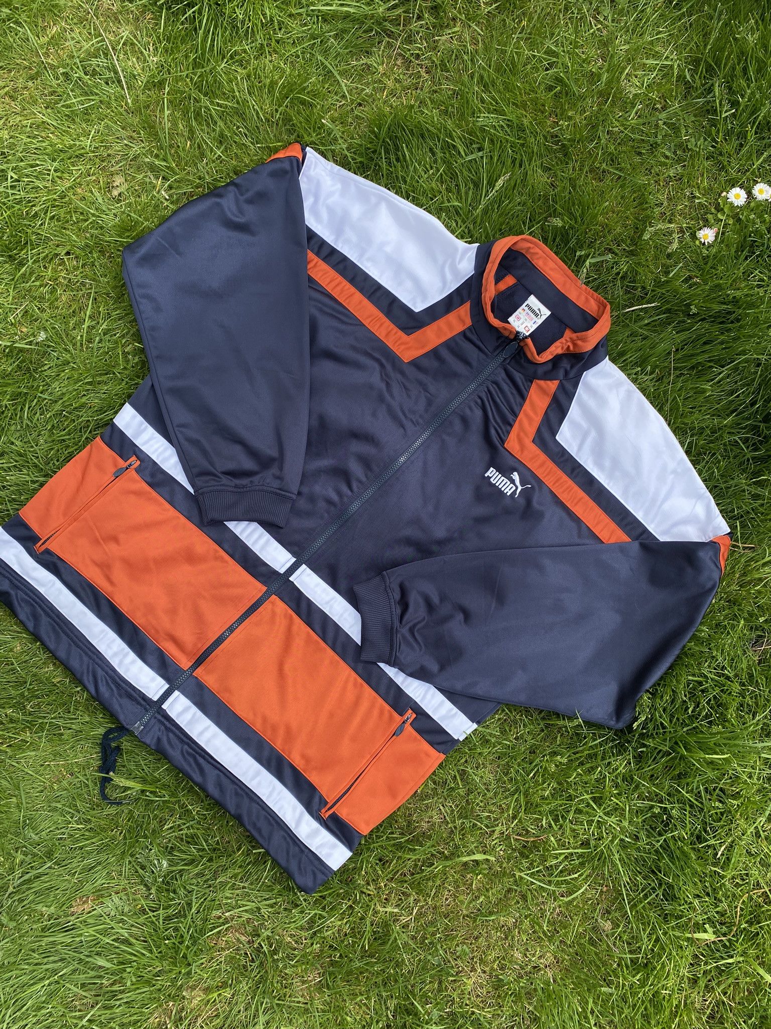 Puma × Vintage Vintage puma track jacket late 80's early 90's | Grailed