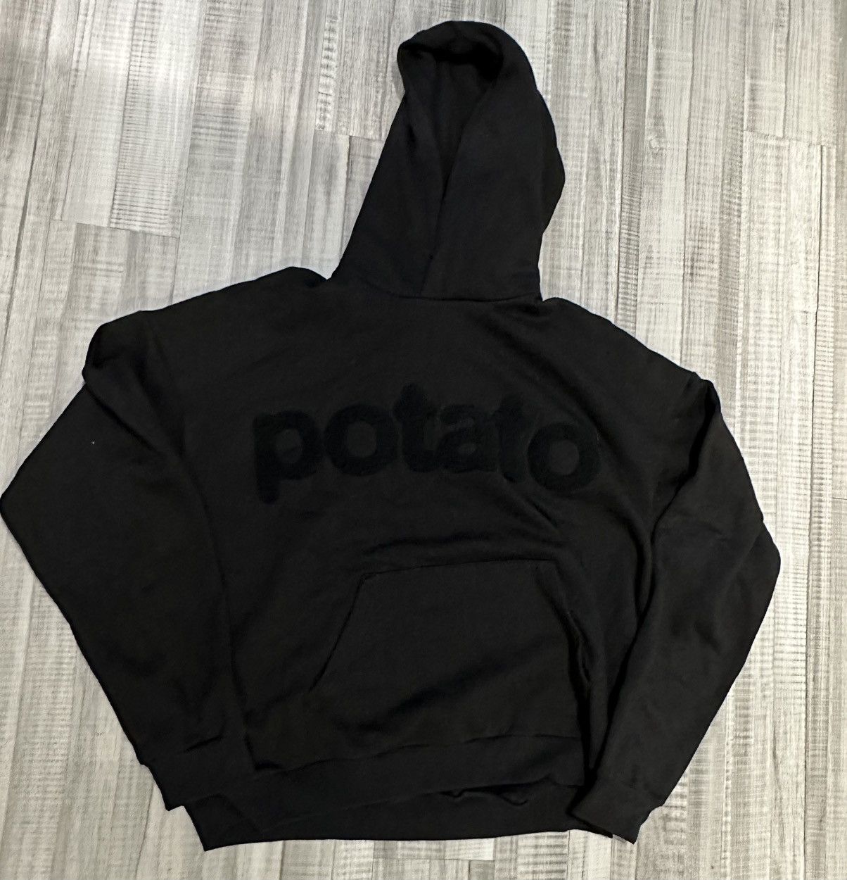 Imran Potato Imran Potato Chenille Logo Hoodie | Grailed