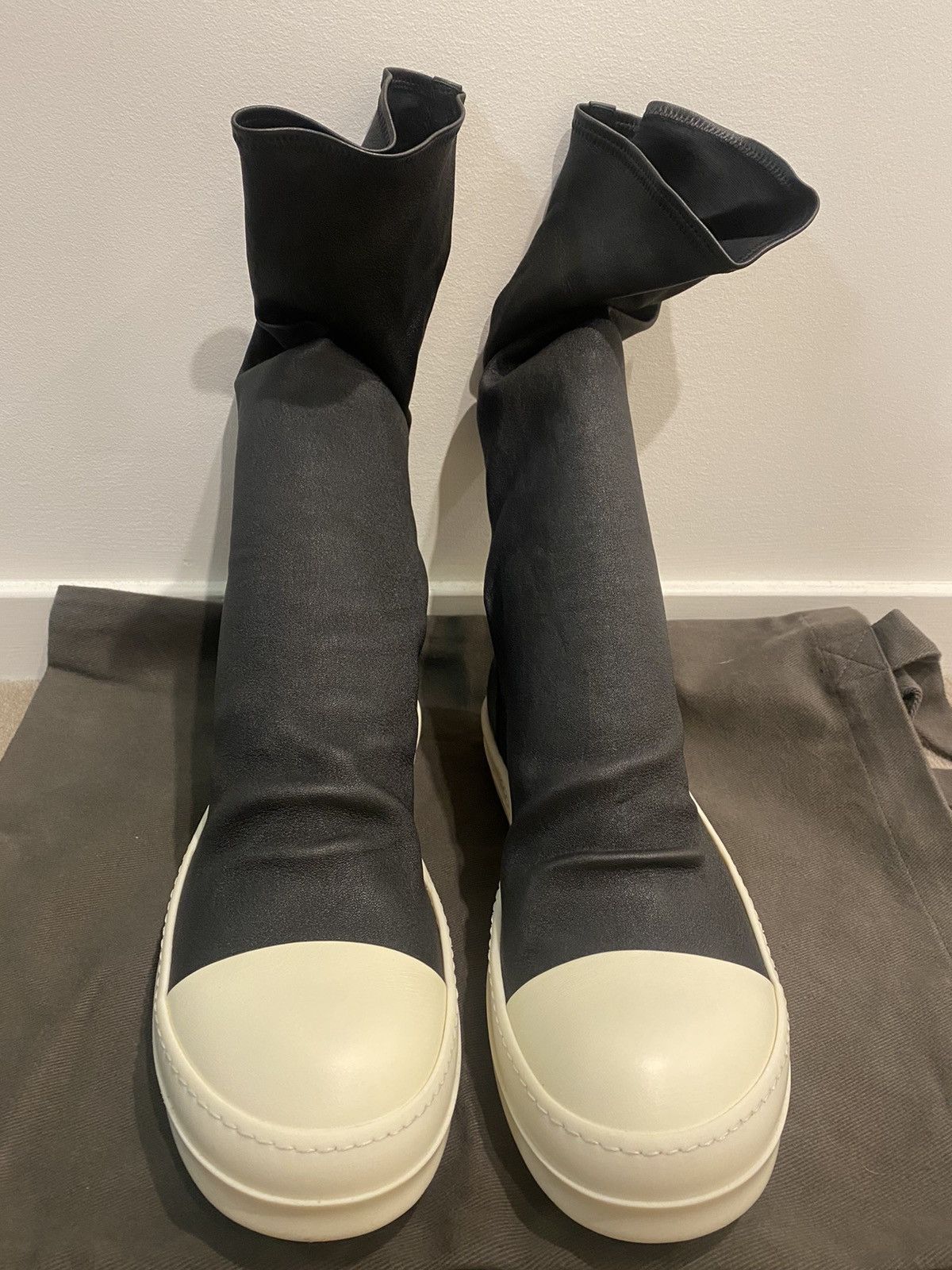 Rick Owens Rick Owens Ramones sock sneaker | Grailed
