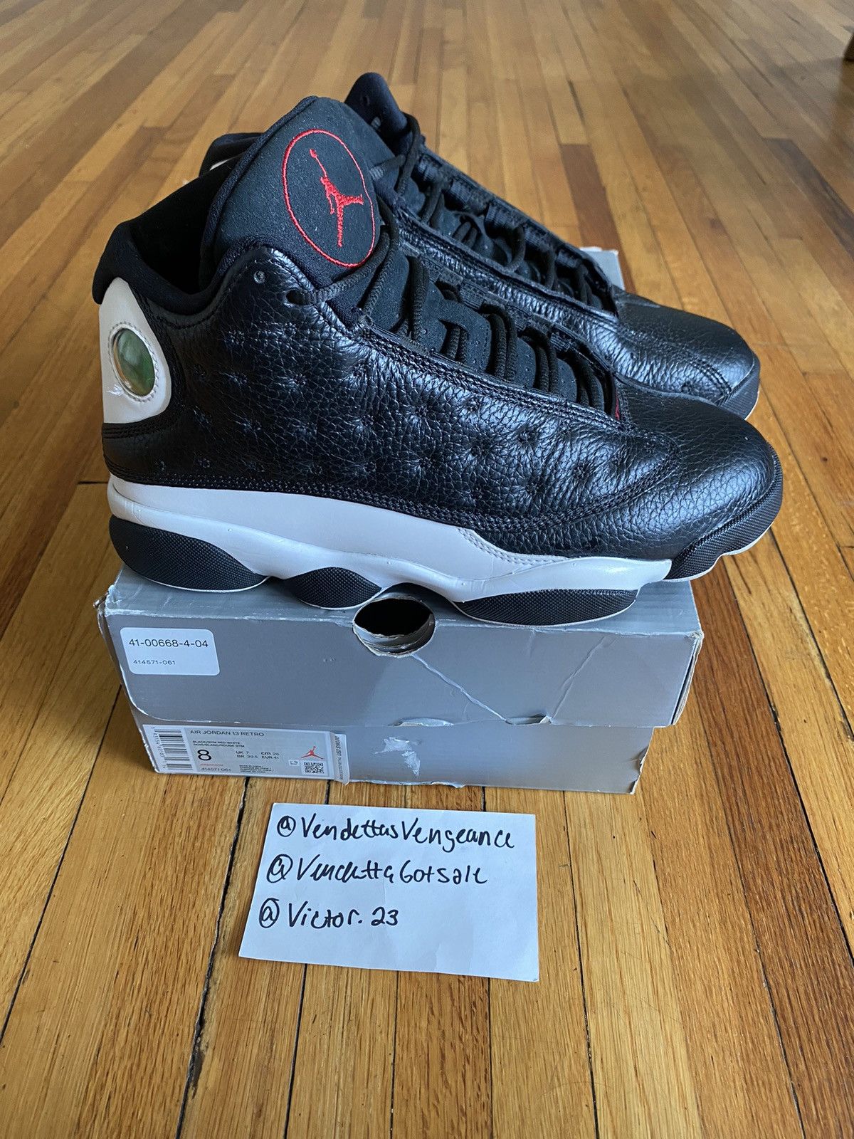 Jordan Brand Jordan Retro 13 Reverse He Got Game White Black 2020 US8 ...