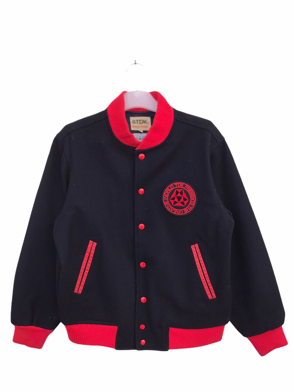 Archival Clothing Steal!! Vintage TDK Varsity Jacket | Grailed