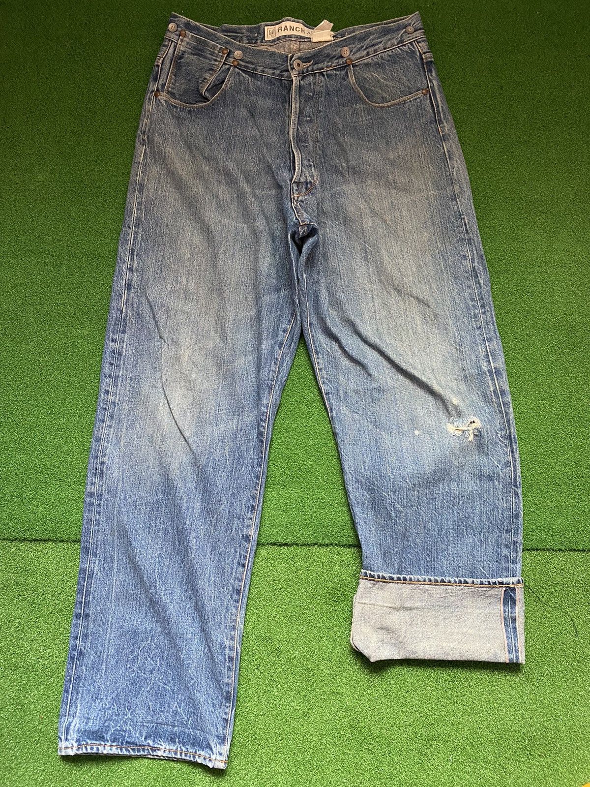 Italian Designers × Streetwear × Vintage VINTAGE GAP 1969 RANCH JEANS ...