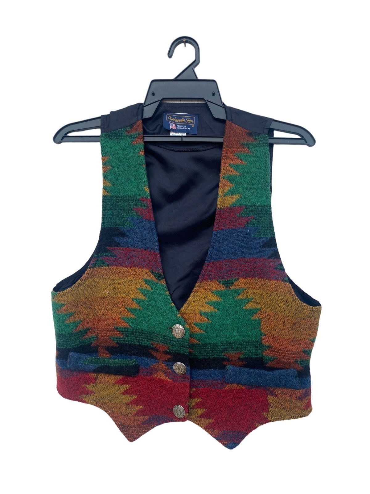 Vintage Vintage Panhandle Slim Navajo Aztec Vest | Grailed