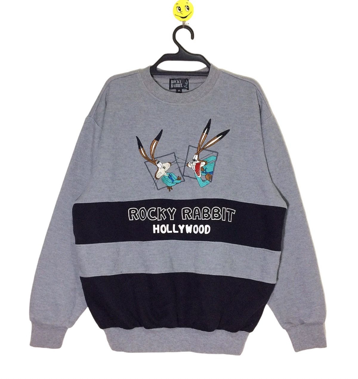 Cartoon Network Vintage ROCKY rabbit HOLLYWOOD looney tones Embroidered ...