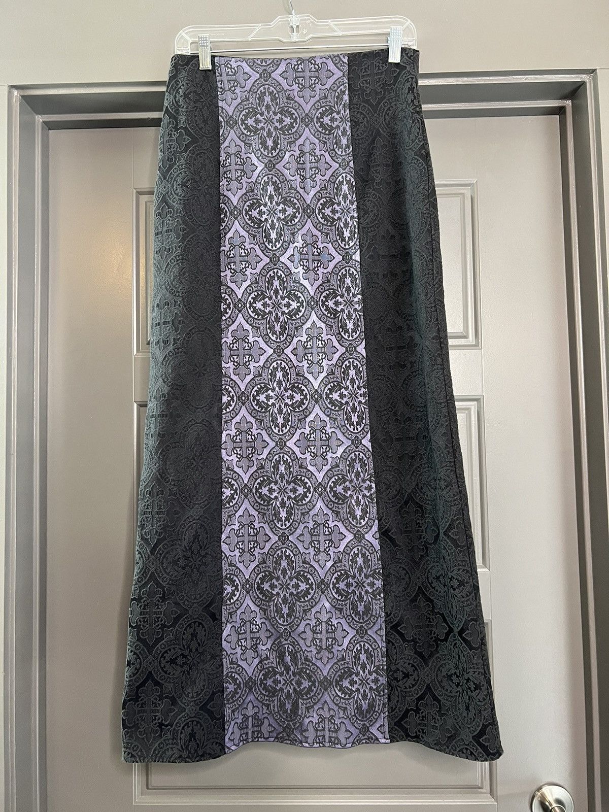 Vintage Y2K Morbid Threads Skirt Med ? SEE PICS Black Purple Gothic ...