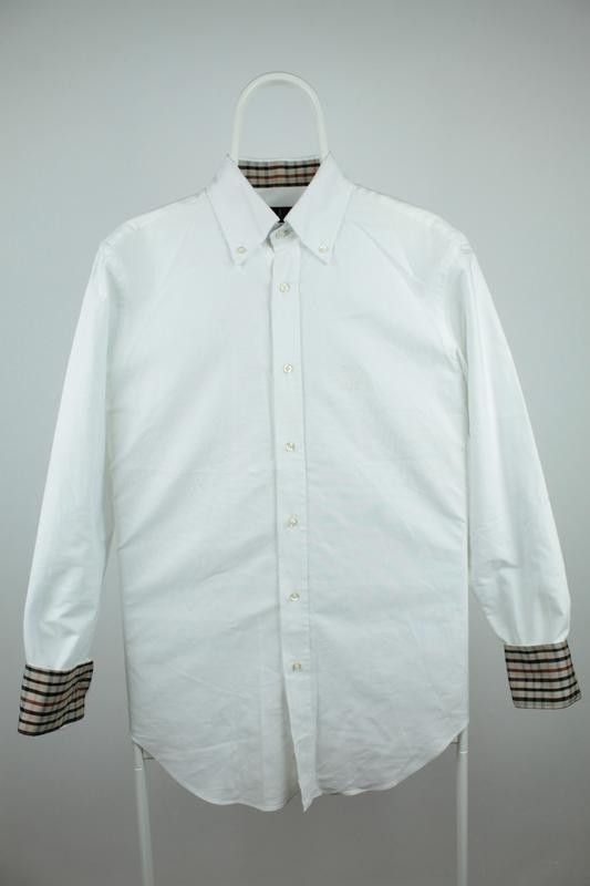 Daks London × Luxury Daks London Slim Fit Formal /Casual White Shirt ...