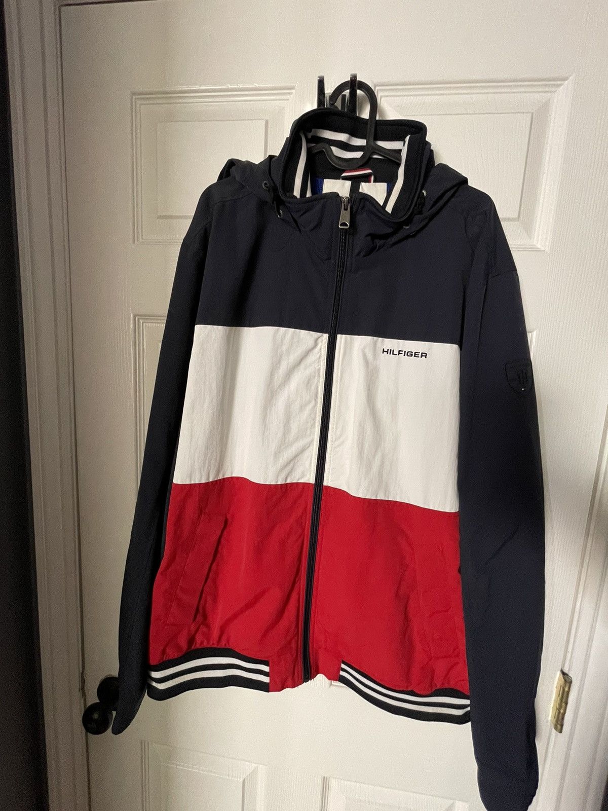 Tommy Hilfiger Red White & Blue Tommy Hilfiger Edgar Jacket | Grailed