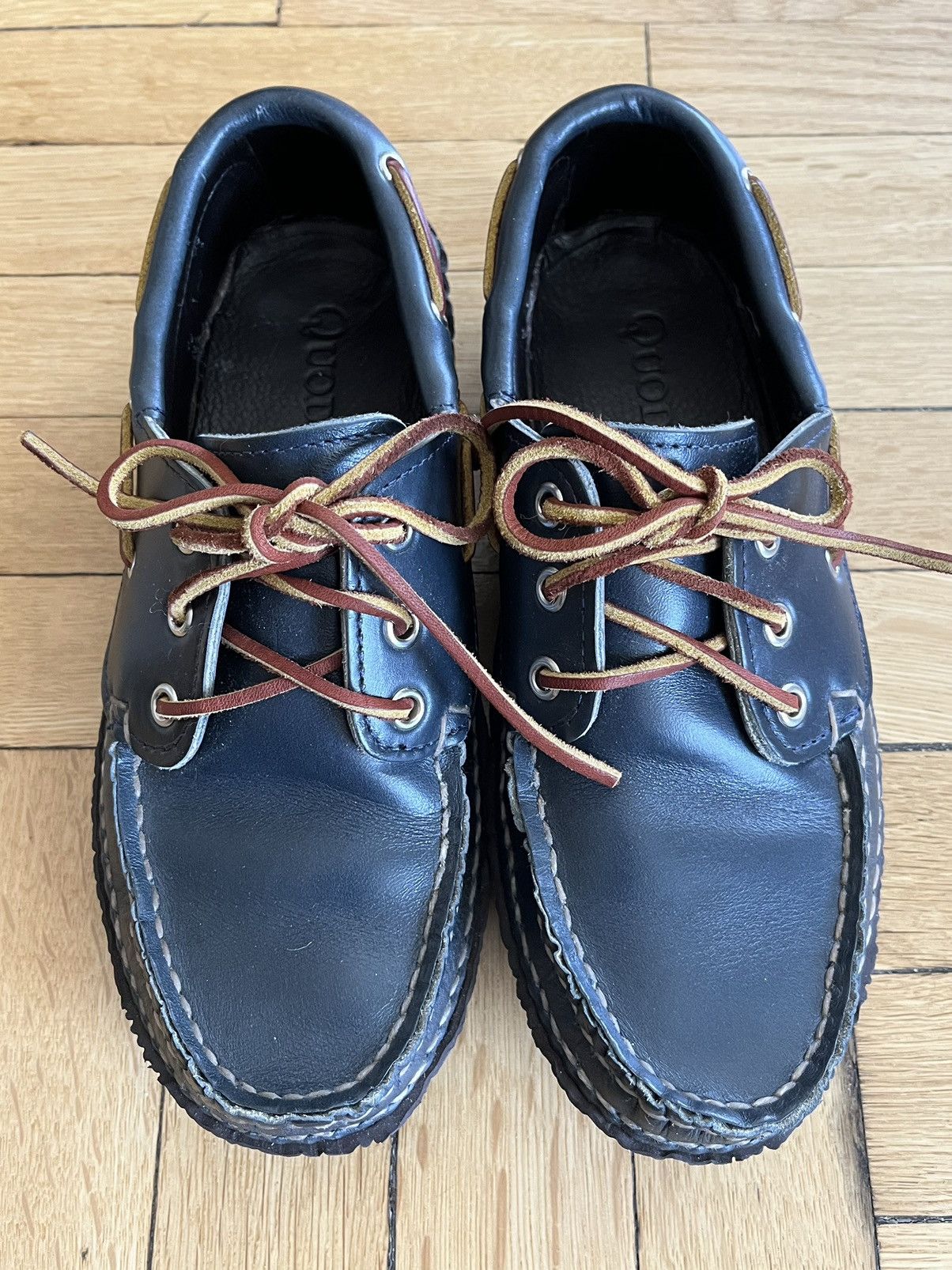 Quoddy QUODDY Blucher Moc - Blue | Grailed