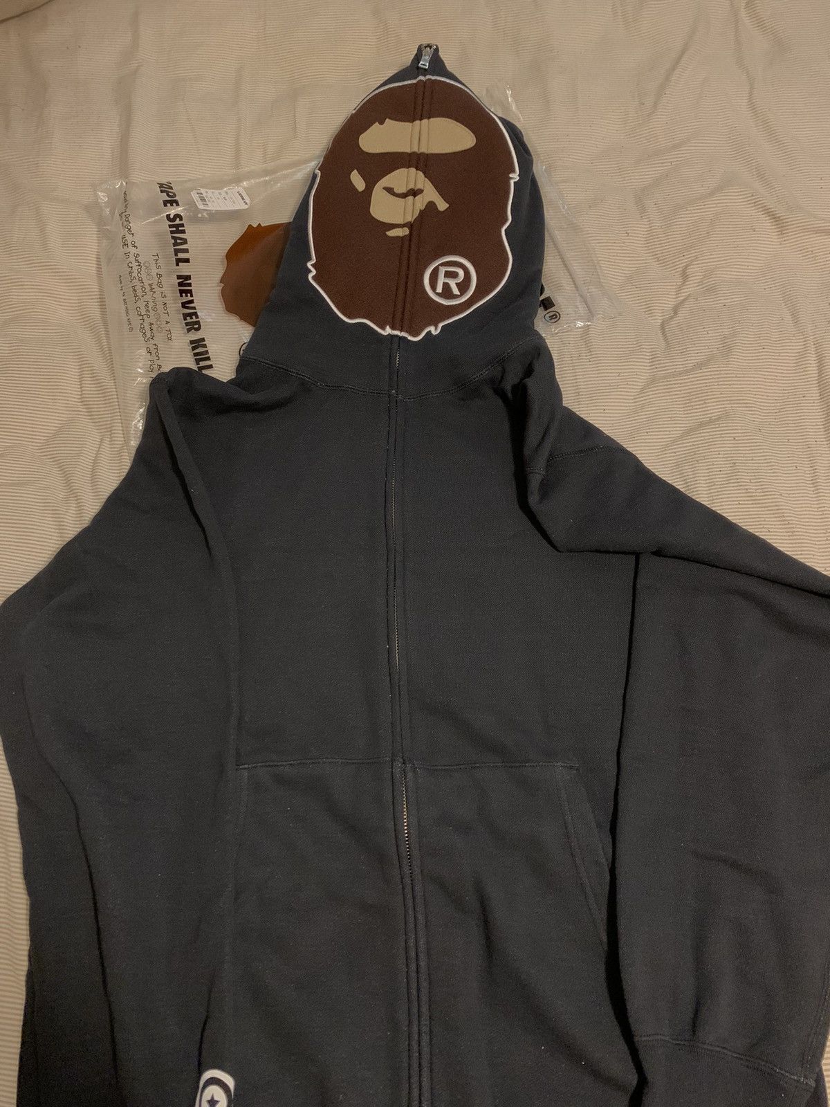 Bape Bape Overdye 2nd Ape Full Zip Hoodie | Grailed