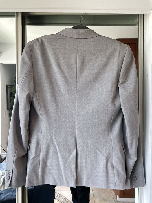 Theory Theory Blazer Wool Sports Coat Grey Size 38R | Grailed