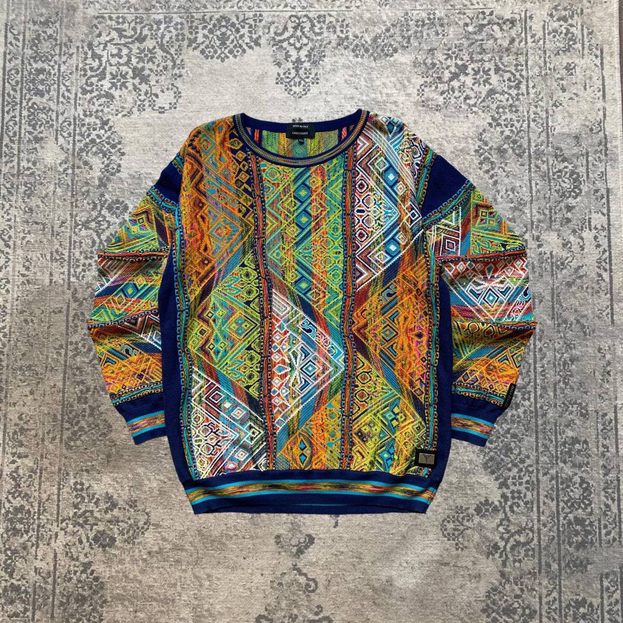 Carlo Colucci × Coogi × Vintage Carlo Colucci Coloured Knit Sweaters By ...