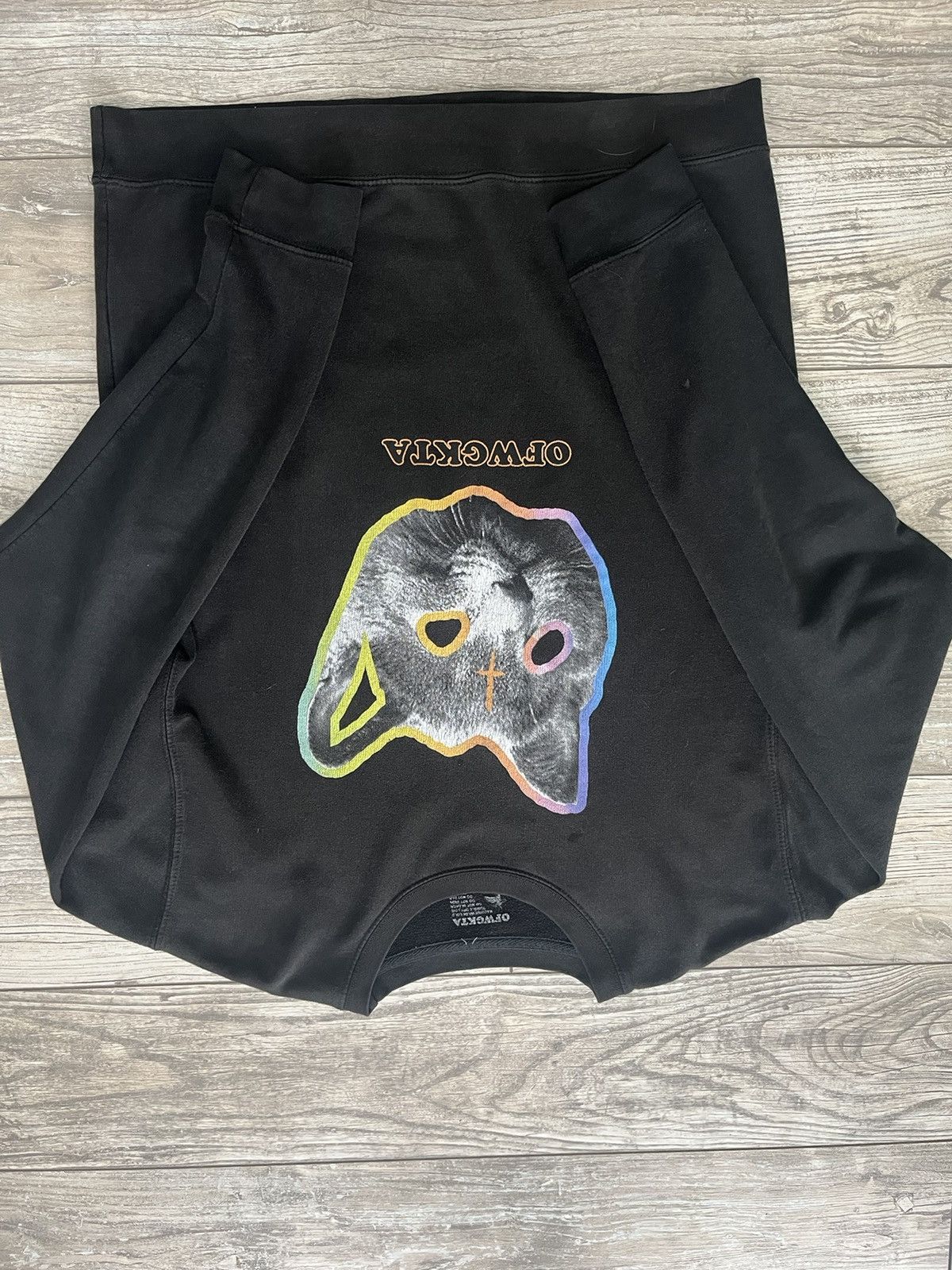 Odd Molly × Tyler The Creator OFGWKTA tron cat logo vintage odd future ...