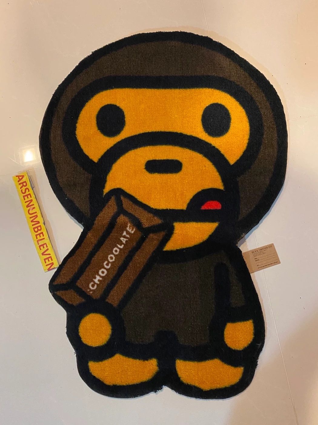 Bape × CHOCOOLATE Chocoolate x baby Milo rug carpet mat bape | Grailed