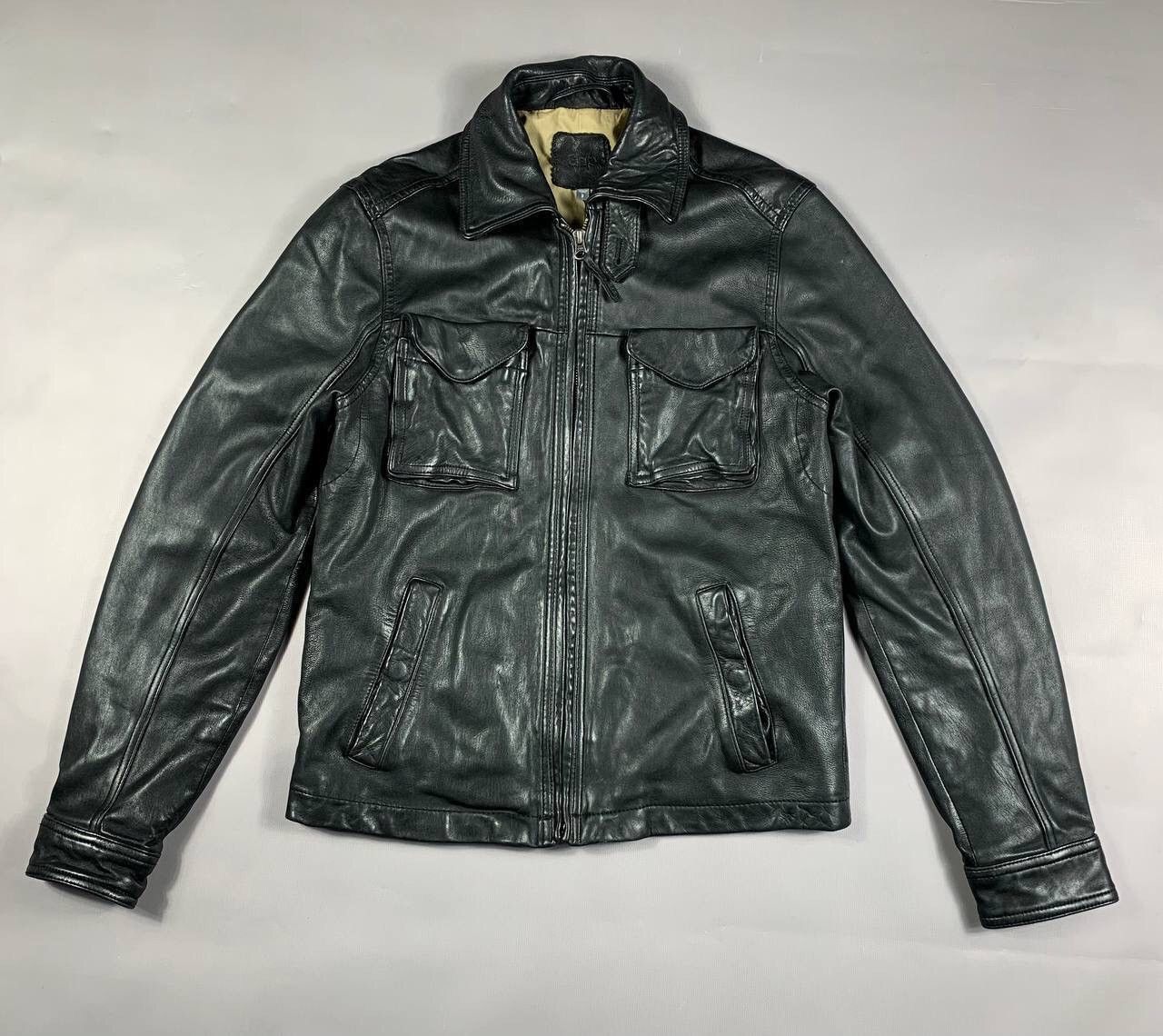 Gap Gap leather jacket | Grailed