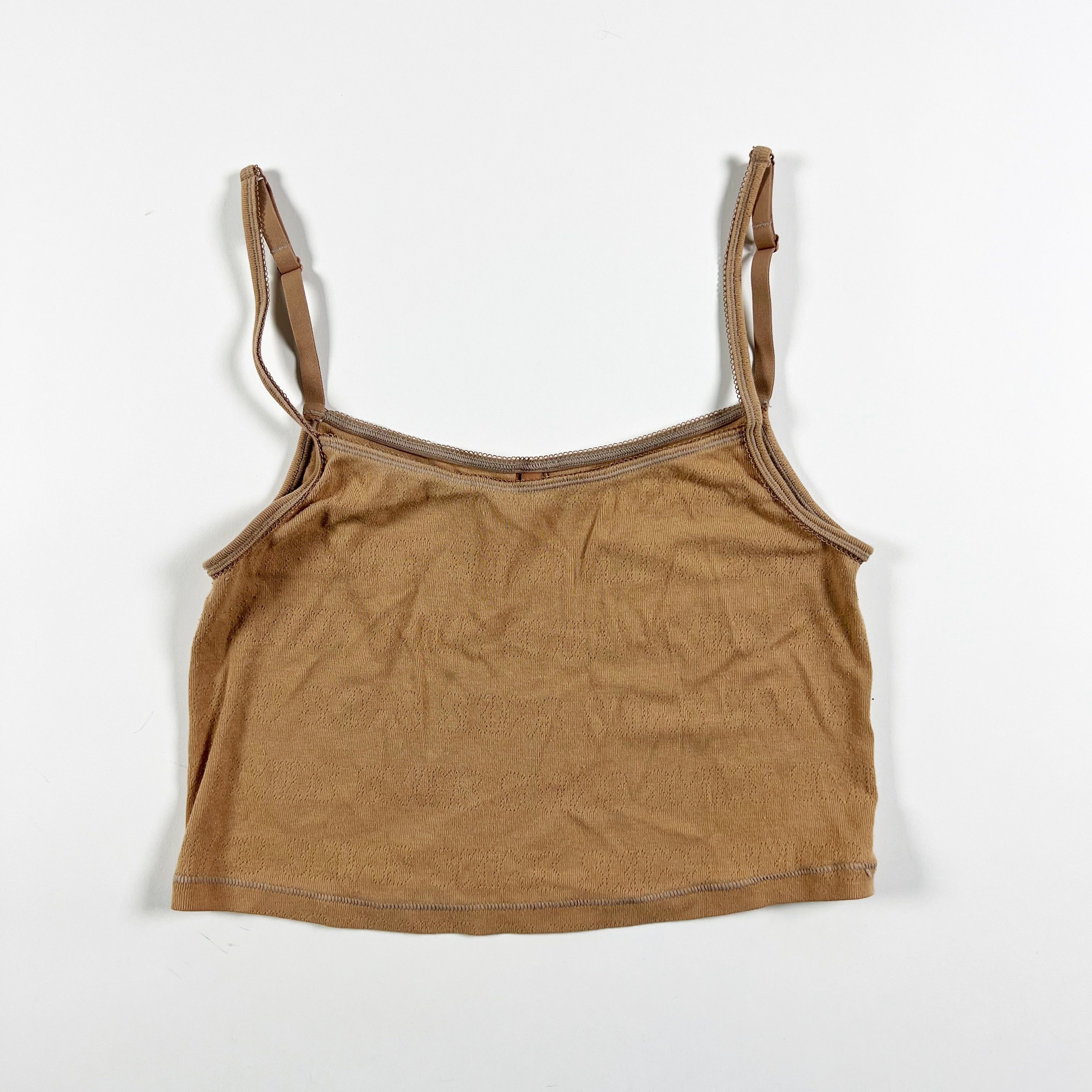 SKIMS Skims Basics Lounge Cotton Knit Stretch Camisole Tank Top | Grailed