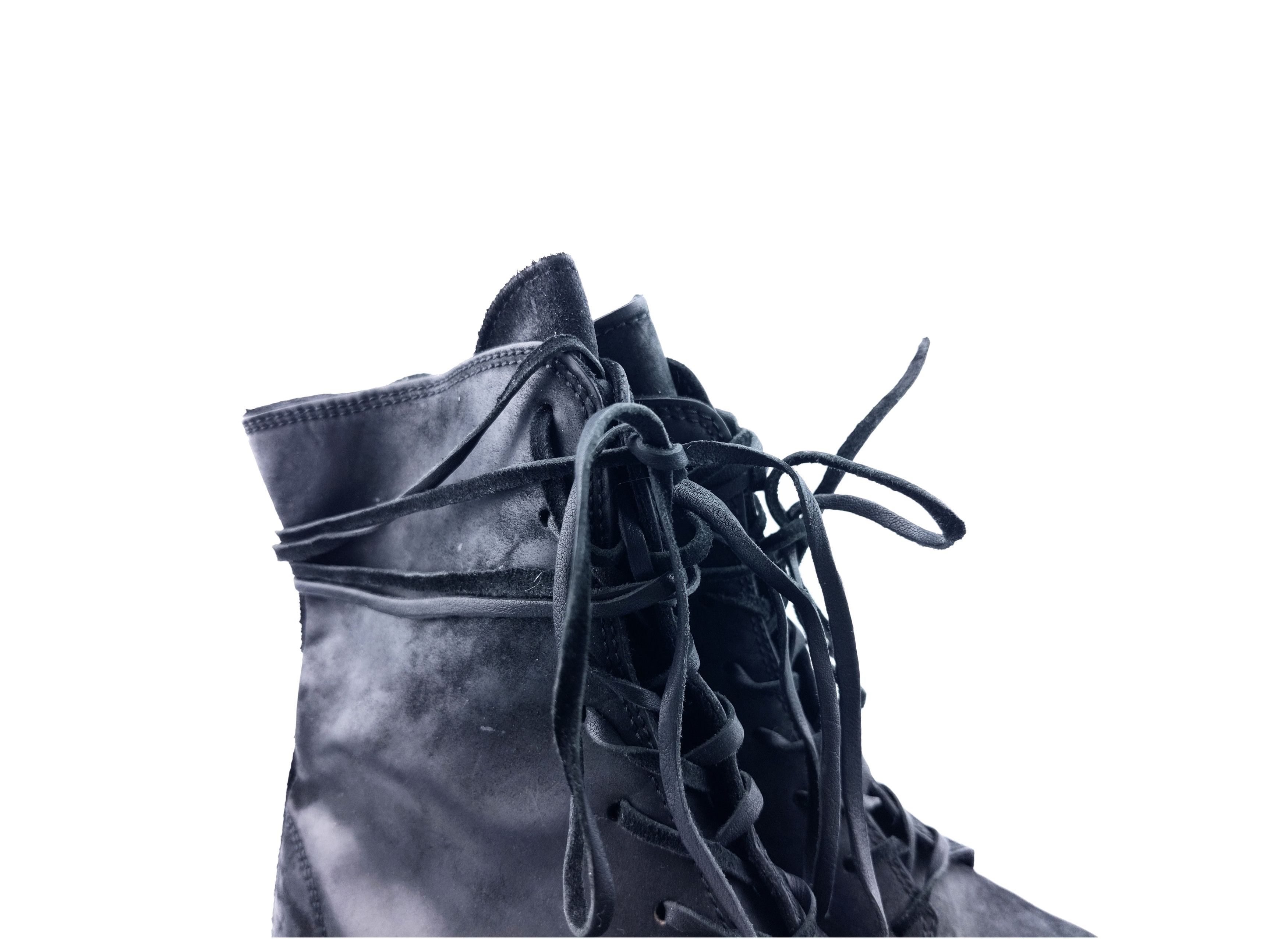 Guidi GUIDI 995 Contrario Reverse Cordovan Leather Combat Boots | Grailed