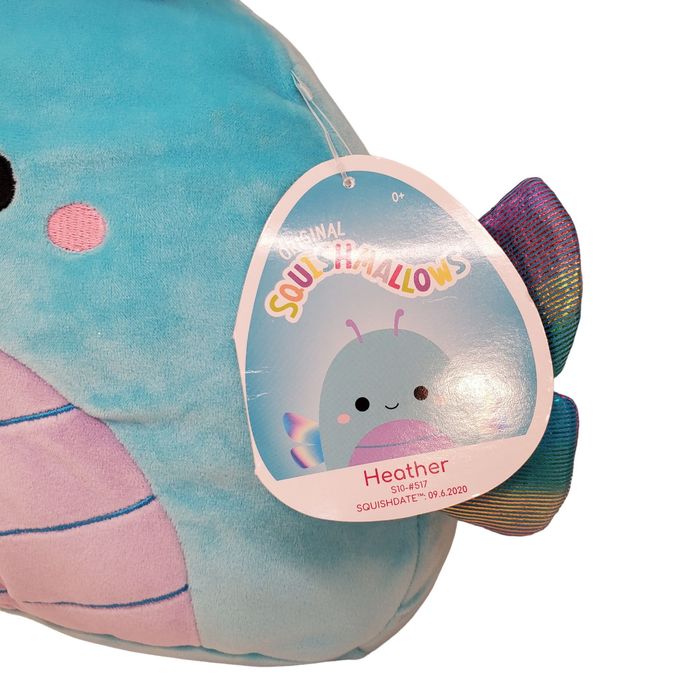 Other Squishmallows Heather Dragon fly 12" Heather Squishmallow Pl ...