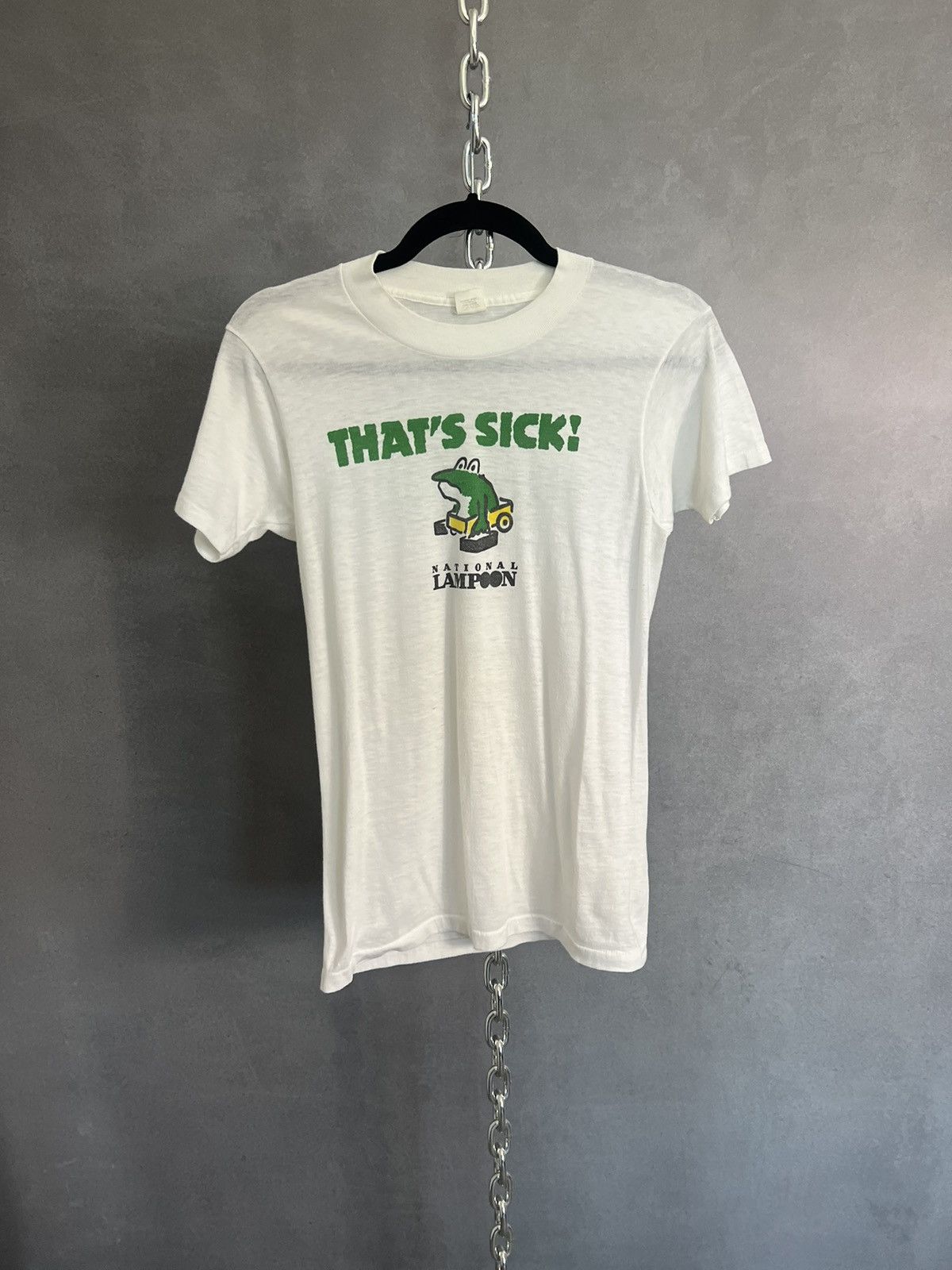 Vintage 1970's Vintage National Lampoons "Thats Sick" Tee Shirt | Grailed
