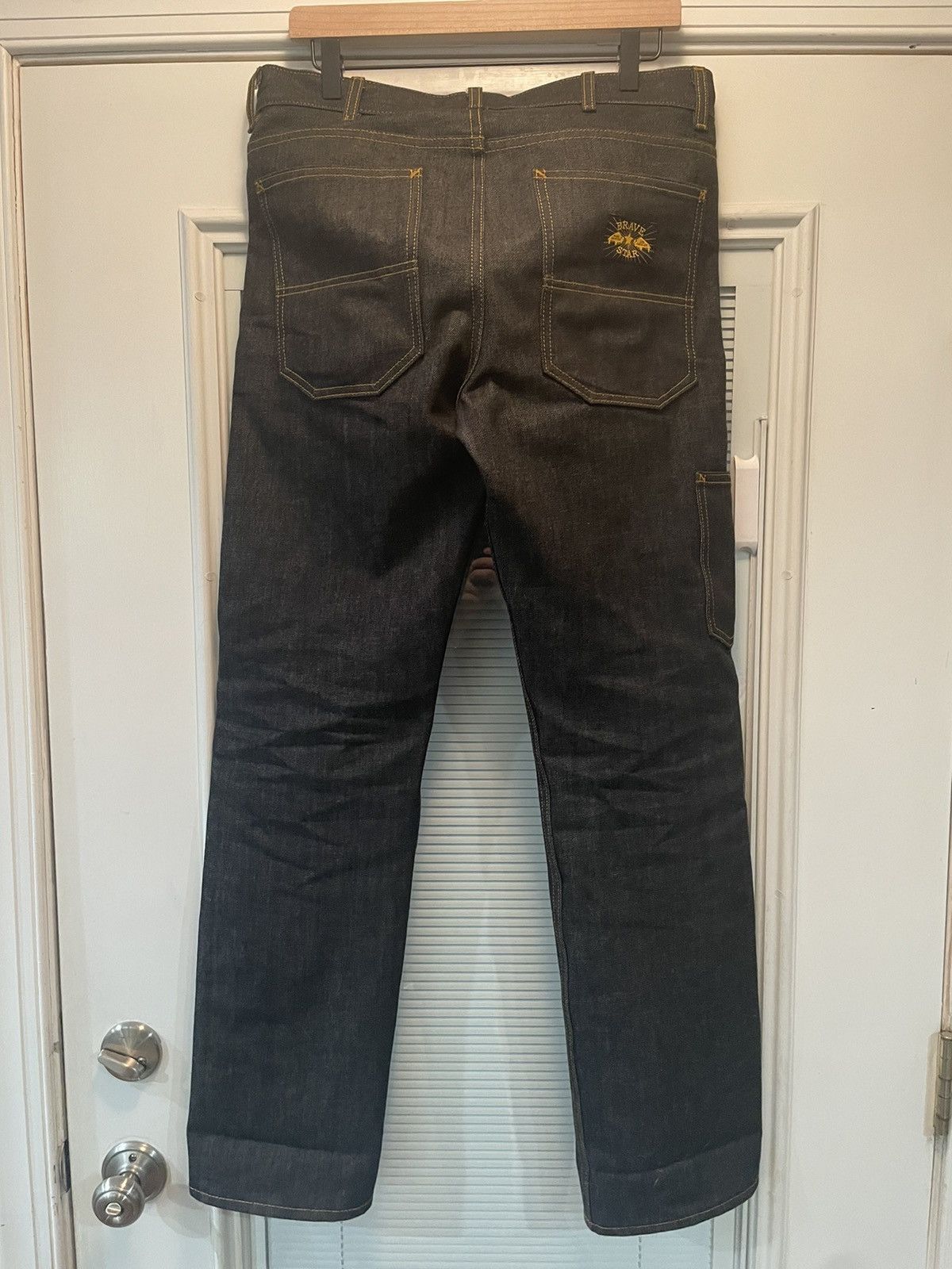 Brave Star Selvage Double knee selvedge denim | Grailed