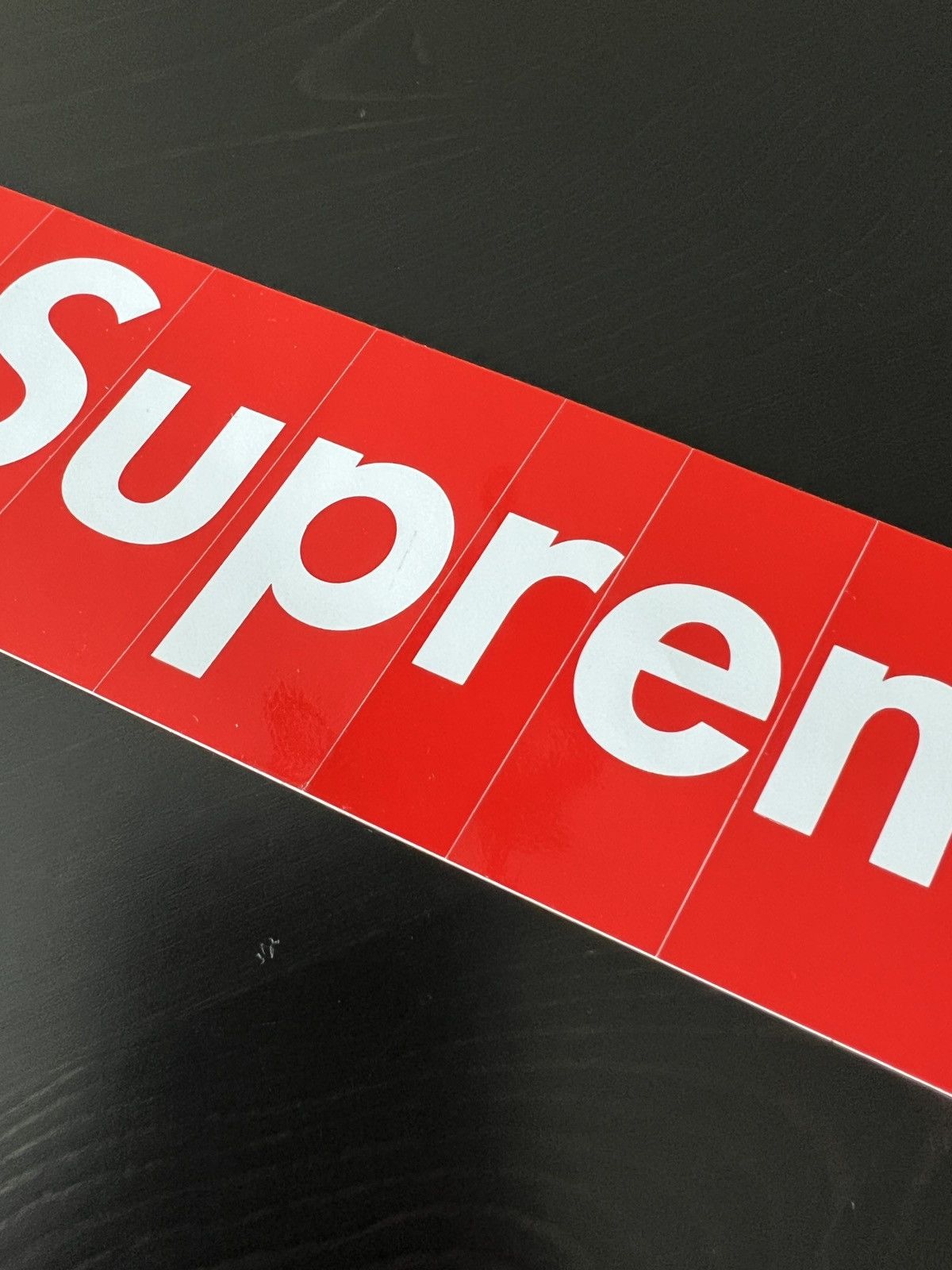 Supreme Supreme Cut Segmented Letter Box Logo Sticker SS23 | Grailed