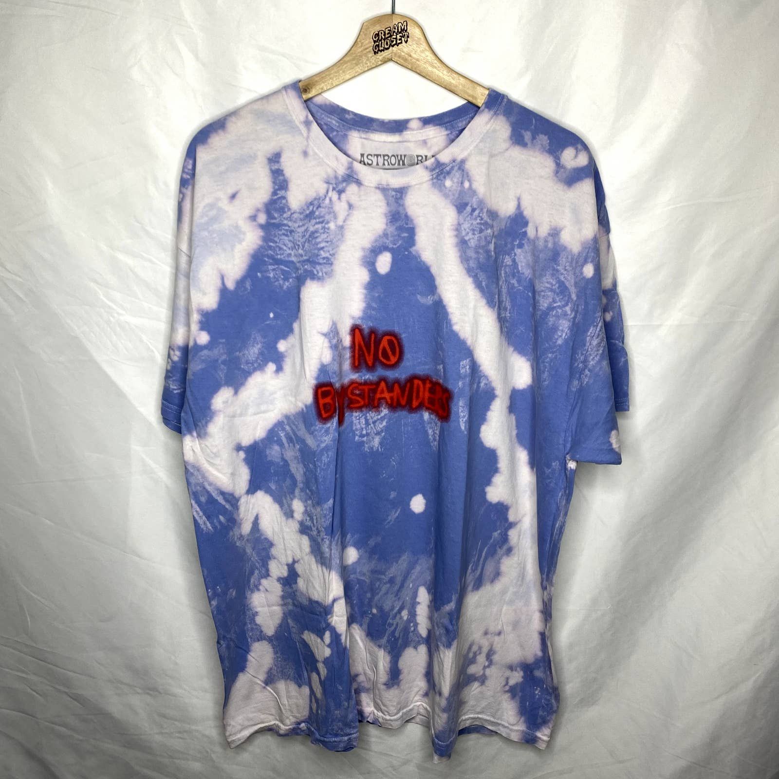 Travis Scott Cactus Jack No Bystanders Astroworld Tour Merch Tie Dye ...