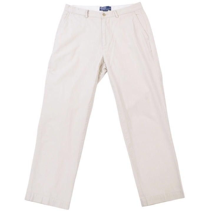 Polo Ralph Lauren Polo Ralph Lauren Mens Pants 33x30 Beige Classic Chino | Grailed