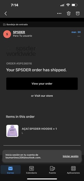 Spider Worldwide Açai Sp5der Hoodie | Grailed