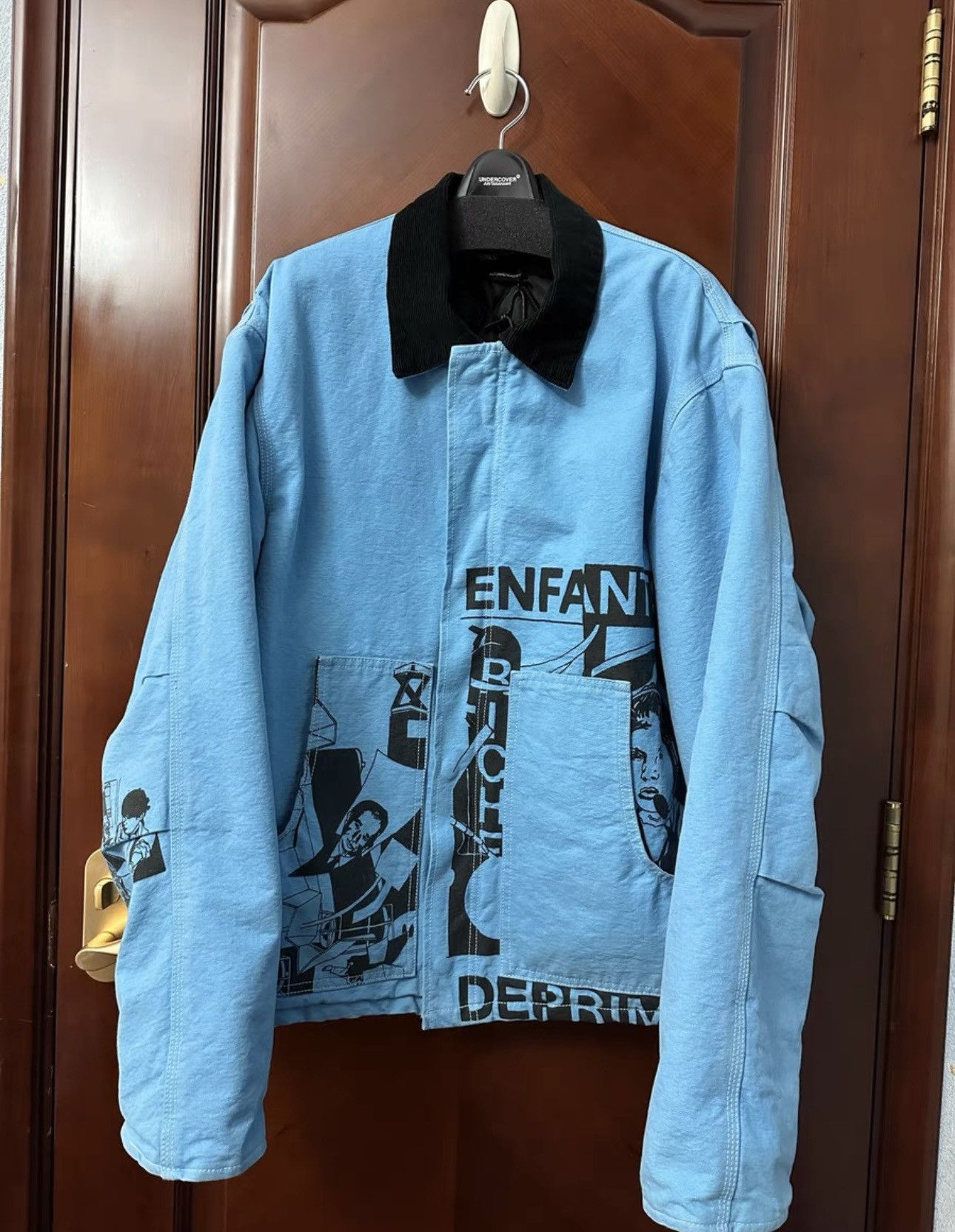 Enfants Riches Deprimes Enfants Riches Deprimes ERD printed work jacket ...