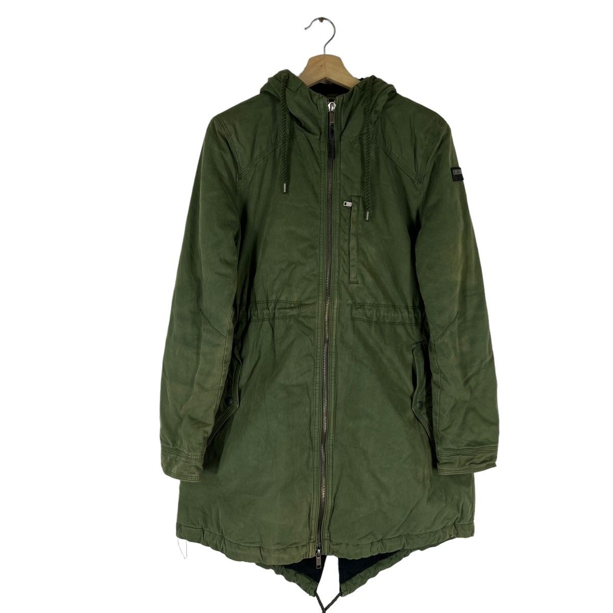 Japanese Brand × Seditionaries RARE PARACHUTE BIKER PARKA FISH TAIL ...