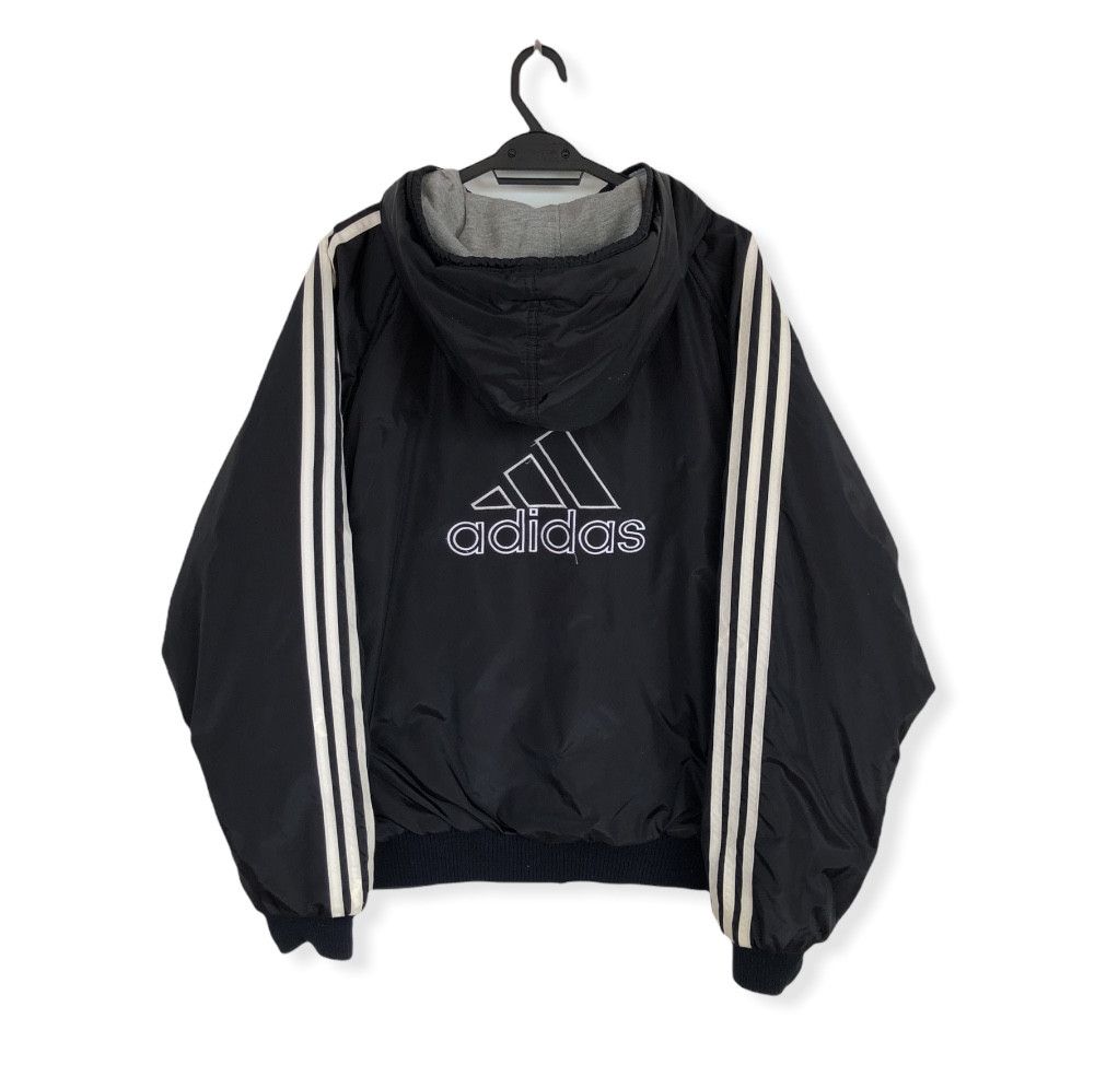 Adidas × Vintage VINTAGE 90’S BAGGY ADIDAS EQUIPMENT REVERSIBLE JACKET ...