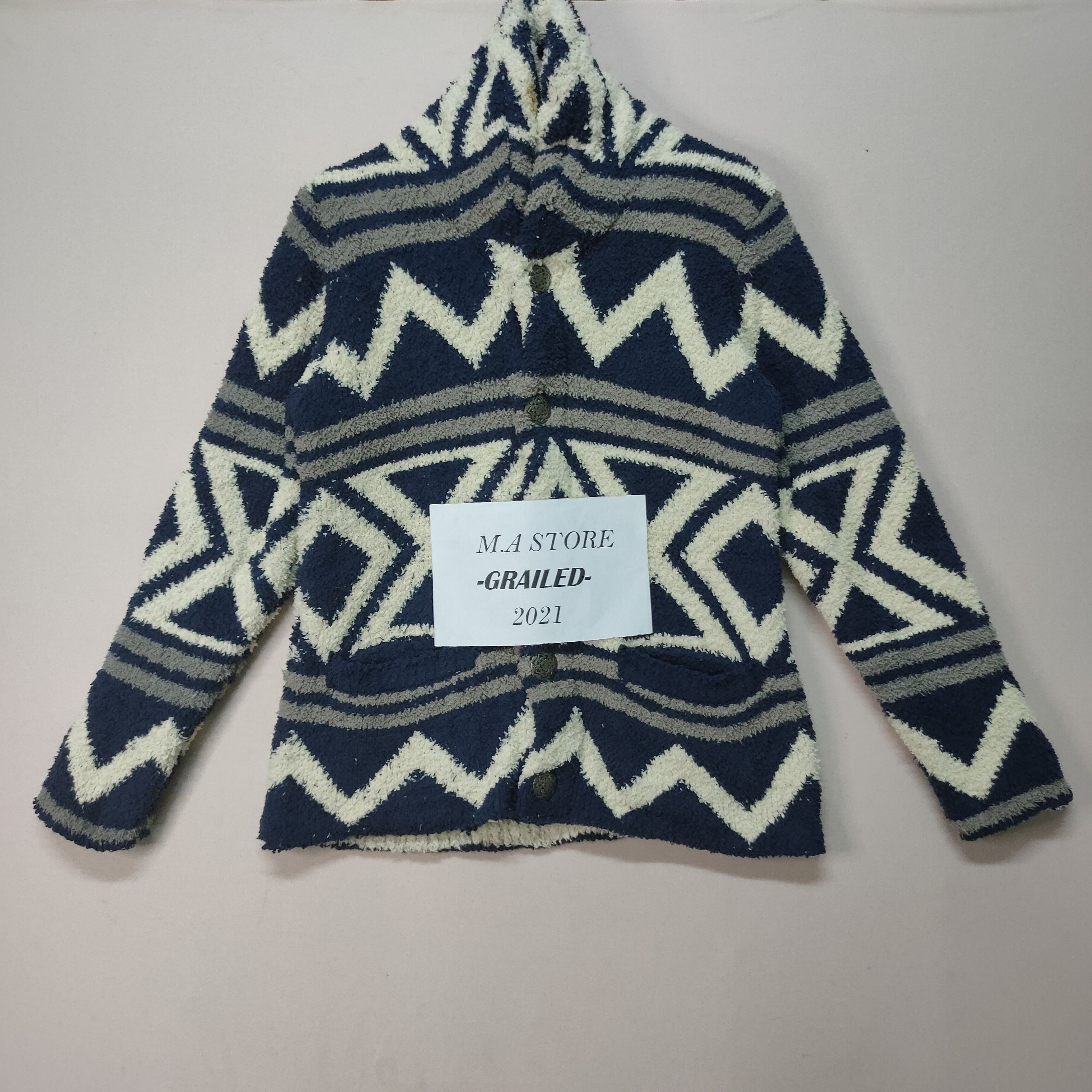 Japanese Brand Vintage CALI SURF Mohair Shag Shaggy Fur Jacket Japanese ...