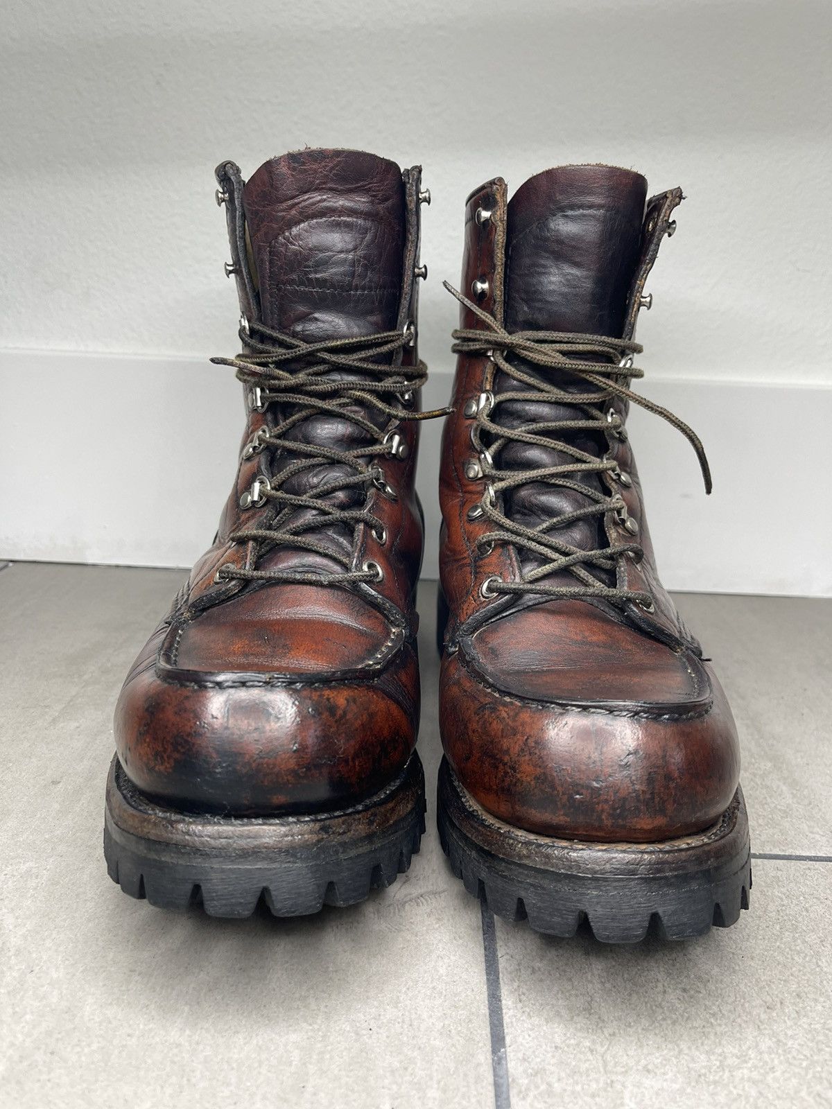Red Wing Vintage 1970’s burnished Red Wing boots | Grailed