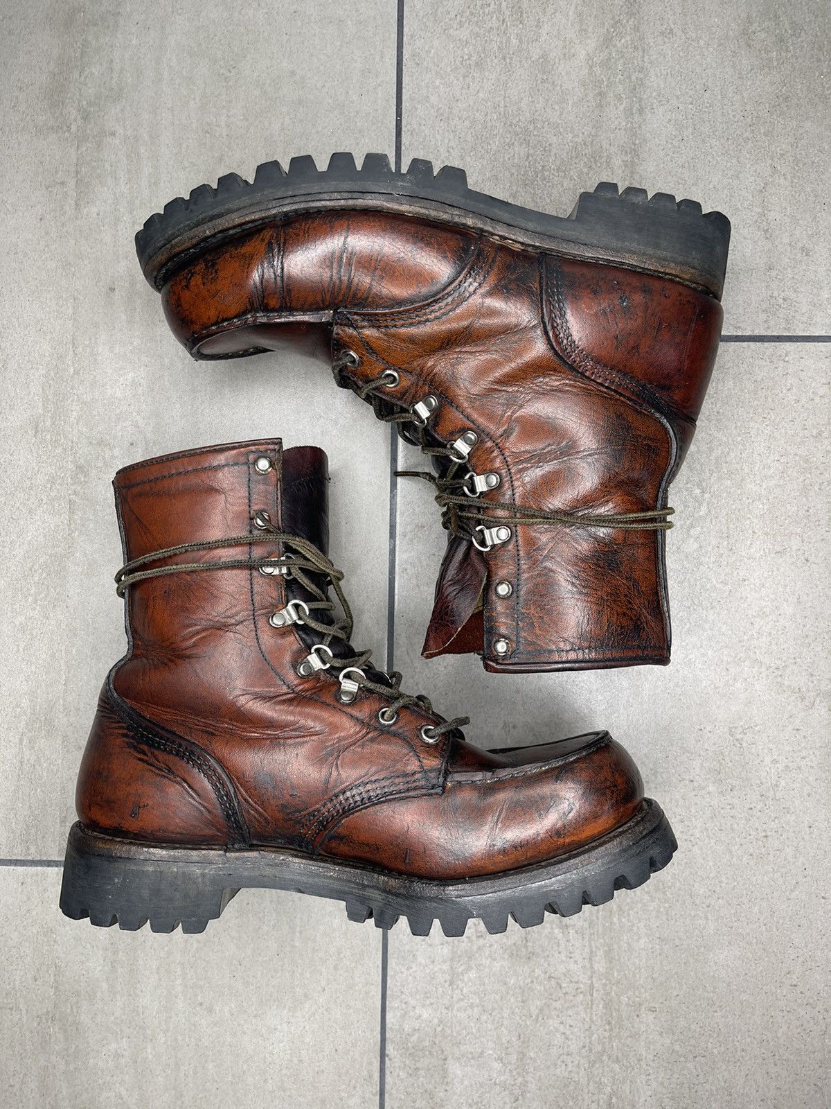 Red Wing Vintage 1970’s burnished Red Wing boots | Grailed