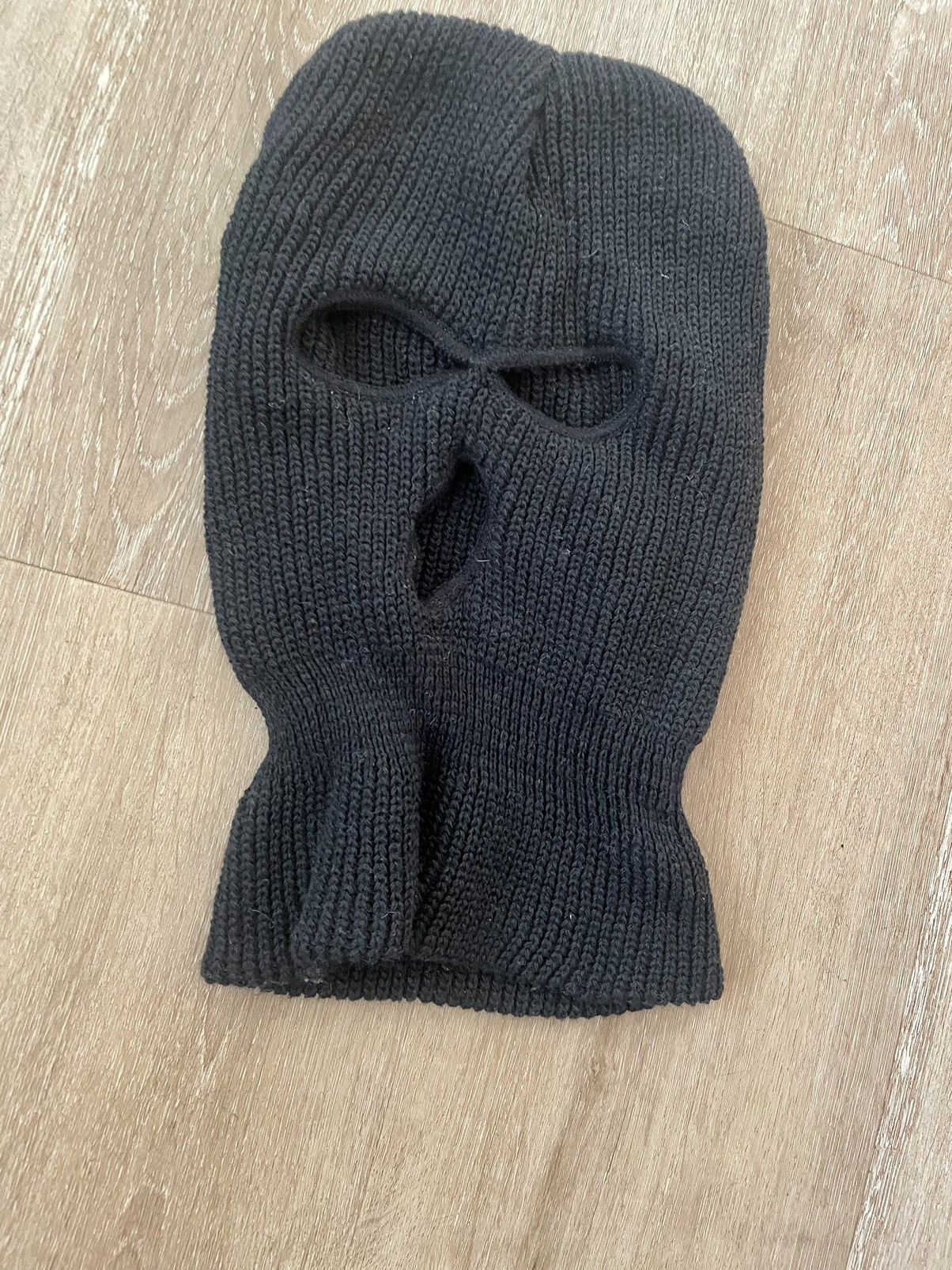 Ski × Streetwear × Vintage 3-HOLE KNIT LAYERED 90s STYLE SKI MASK FACE ...