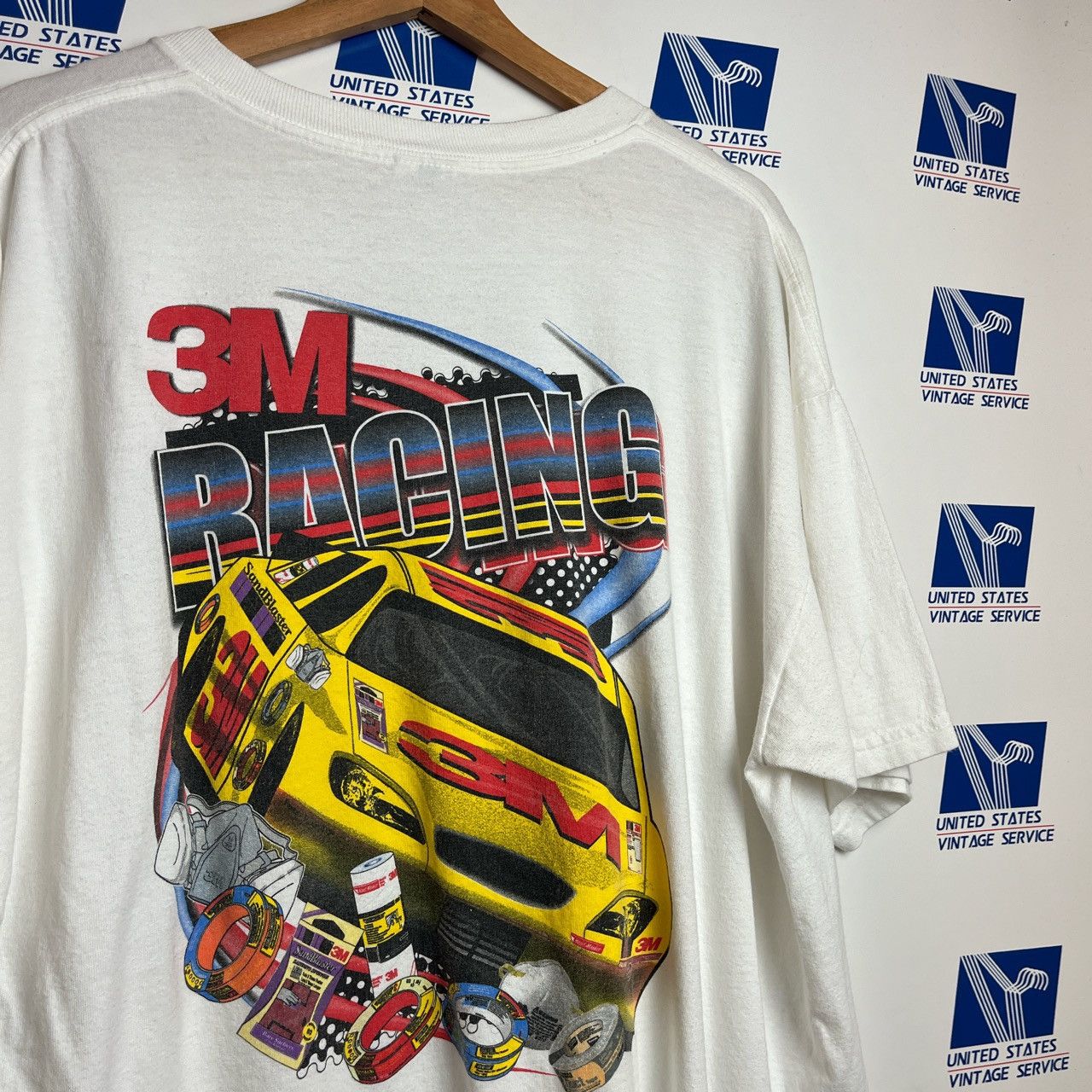 Vintage Vintage 3M NASCAR Racing Graphic T-shirt | Grailed