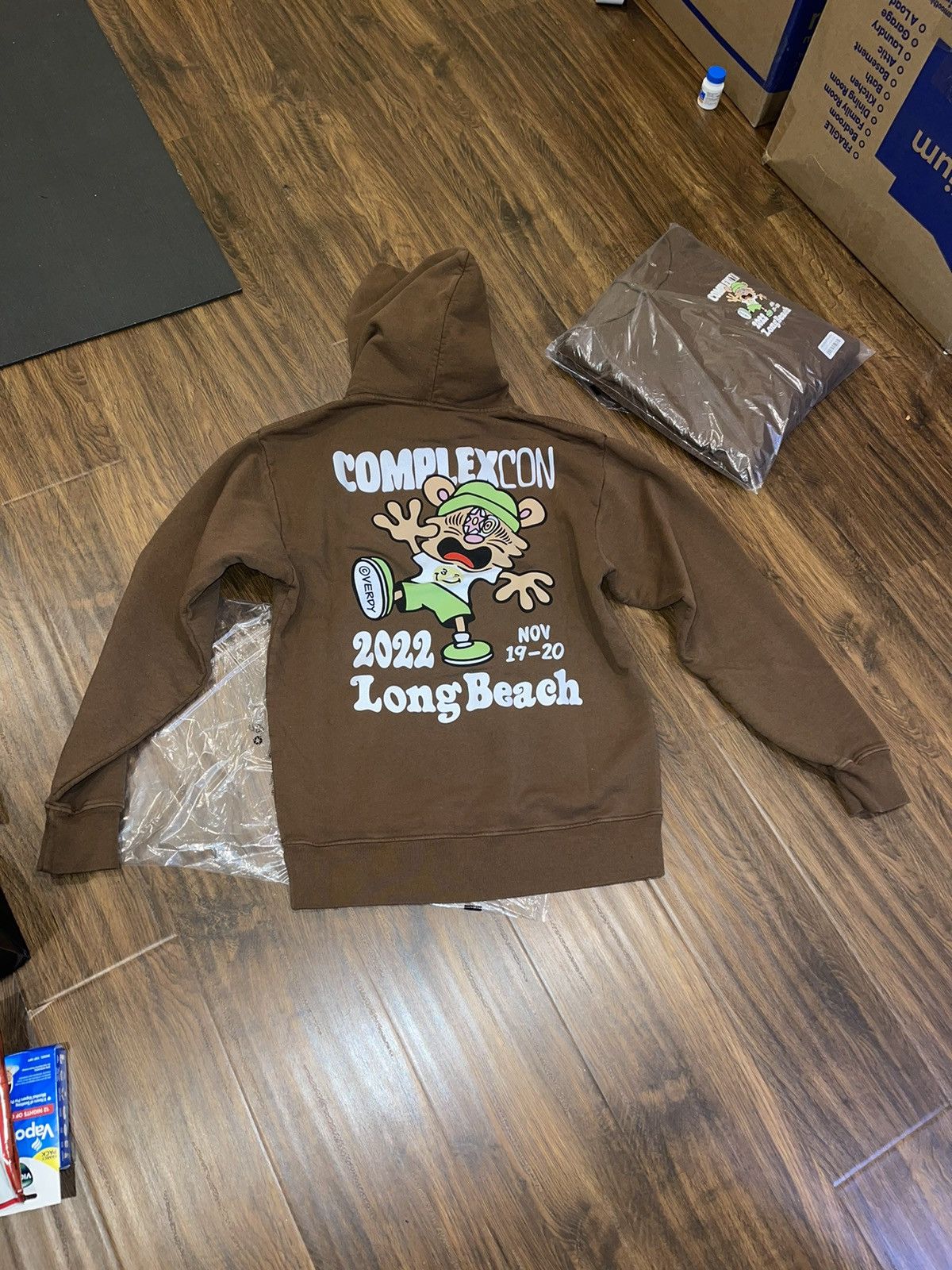 Human Made Complexcon 2022 VERDY brown hoodie size L | Grailed
