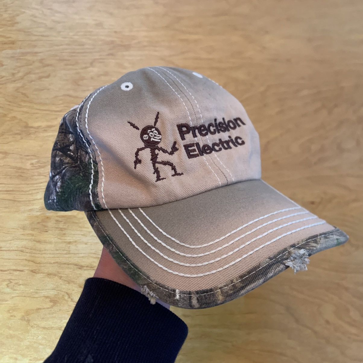 Camo × Vintage × Workers Precision Electric Reddy Kilowatt Strapback ...