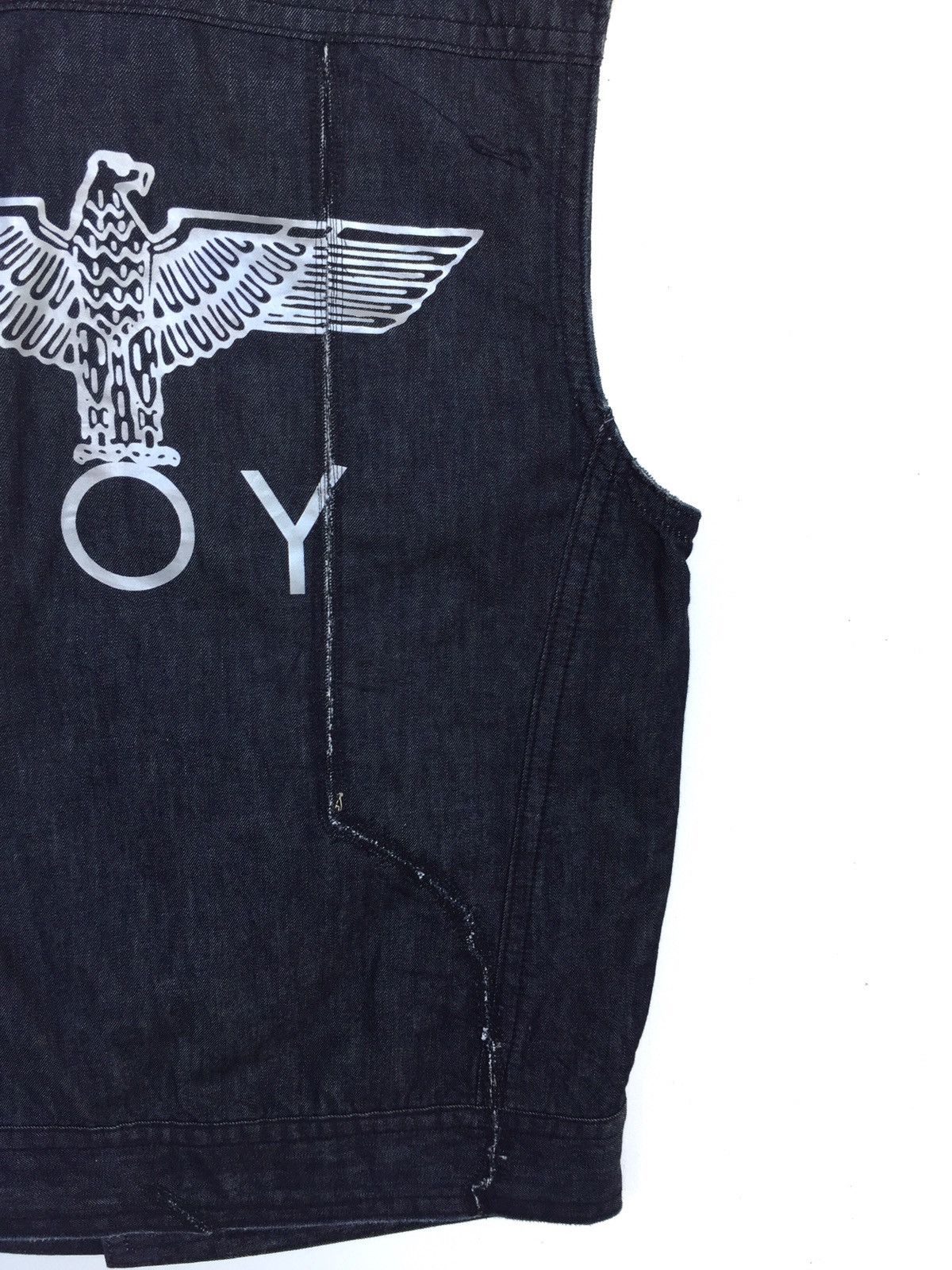 Vintage Need Gone Vintage Boy London Vest Denim Jacket Button | Grailed