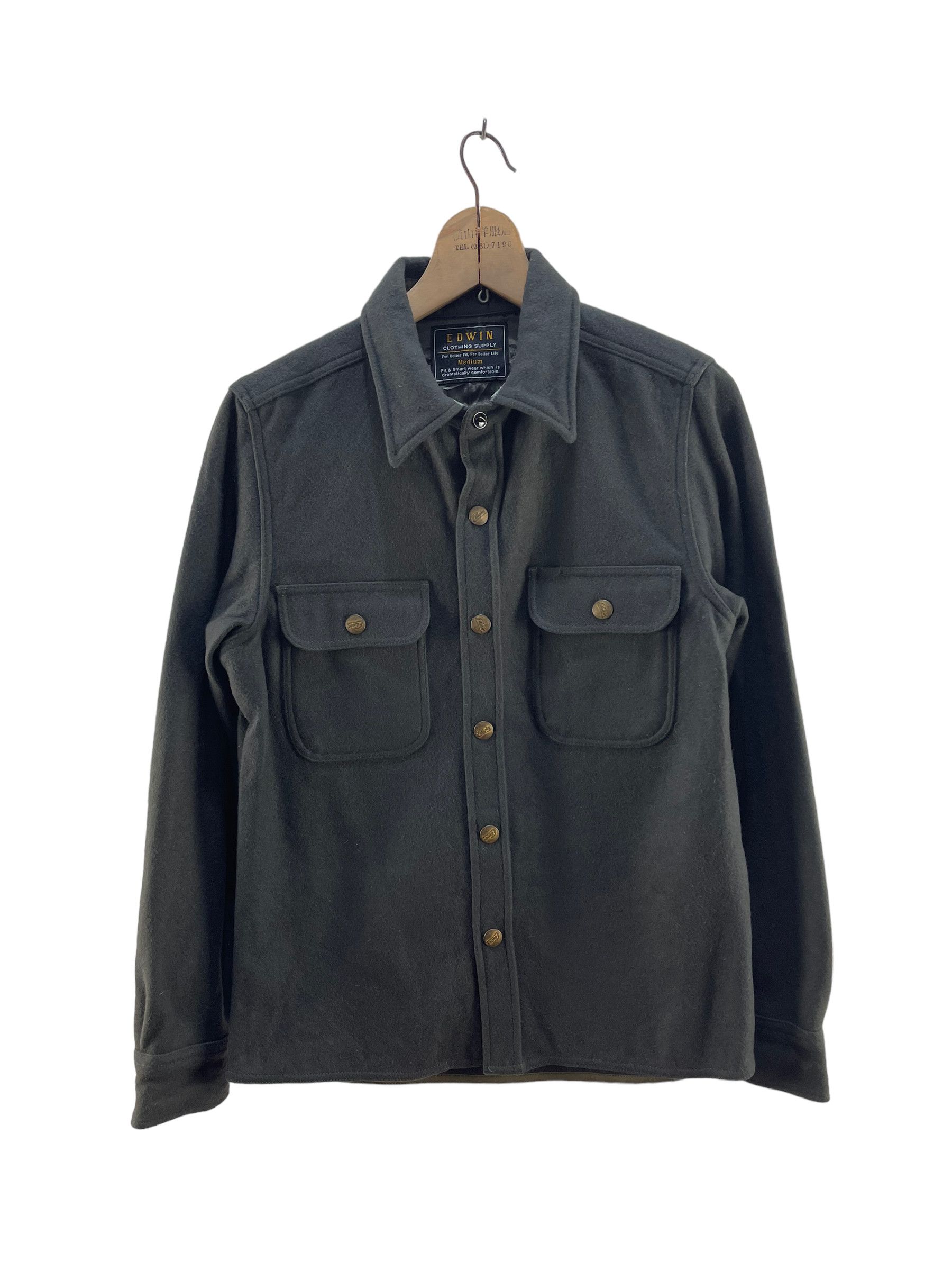 Edwin Vintage Edwin Clothing Supply Wool Jacket | Grailed