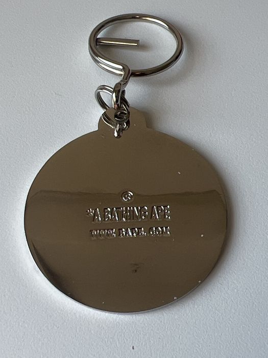 Bape OG Bape Logo Key Chain Silver NIGO ERA | Grailed
