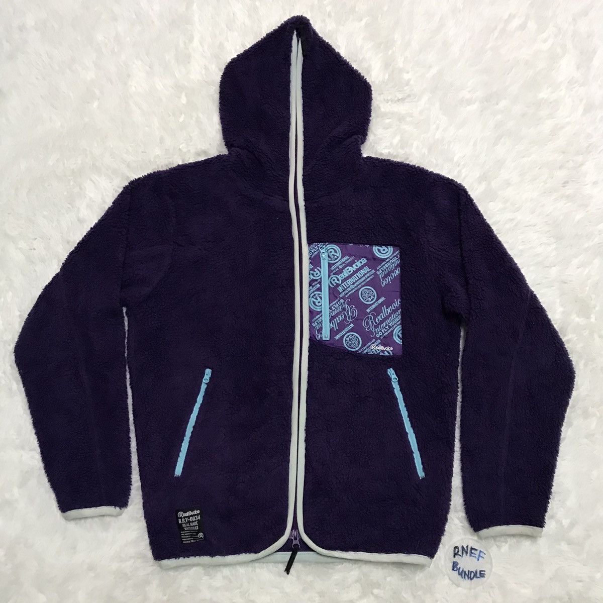 Japanese Brand RealBvoice Deep Pile Jacket Shark hoodie design | Grailed