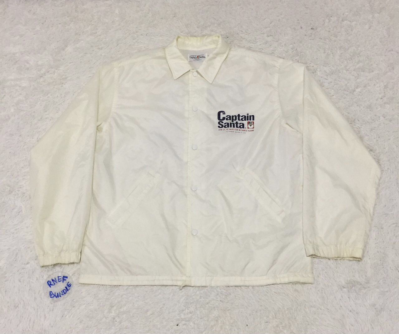 Vintage CAPTAIN SANTA WINDBREAKER JACKET | Grailed