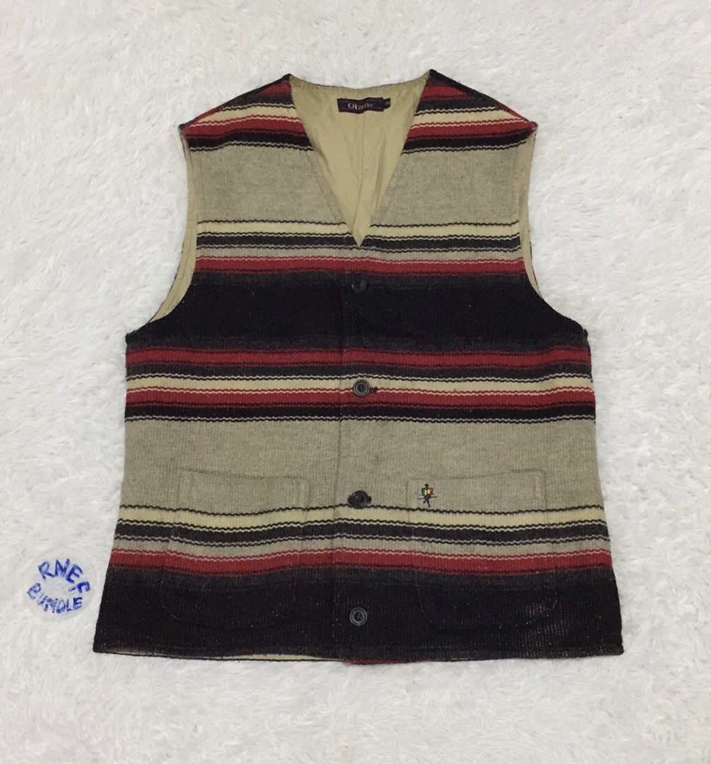 Streetwear Olzen colourfull vest | Grailed