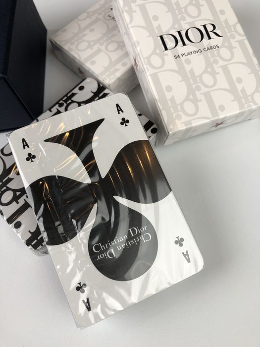 Dior RARE Dior oblique Playing Card Set of 2 | Grailed